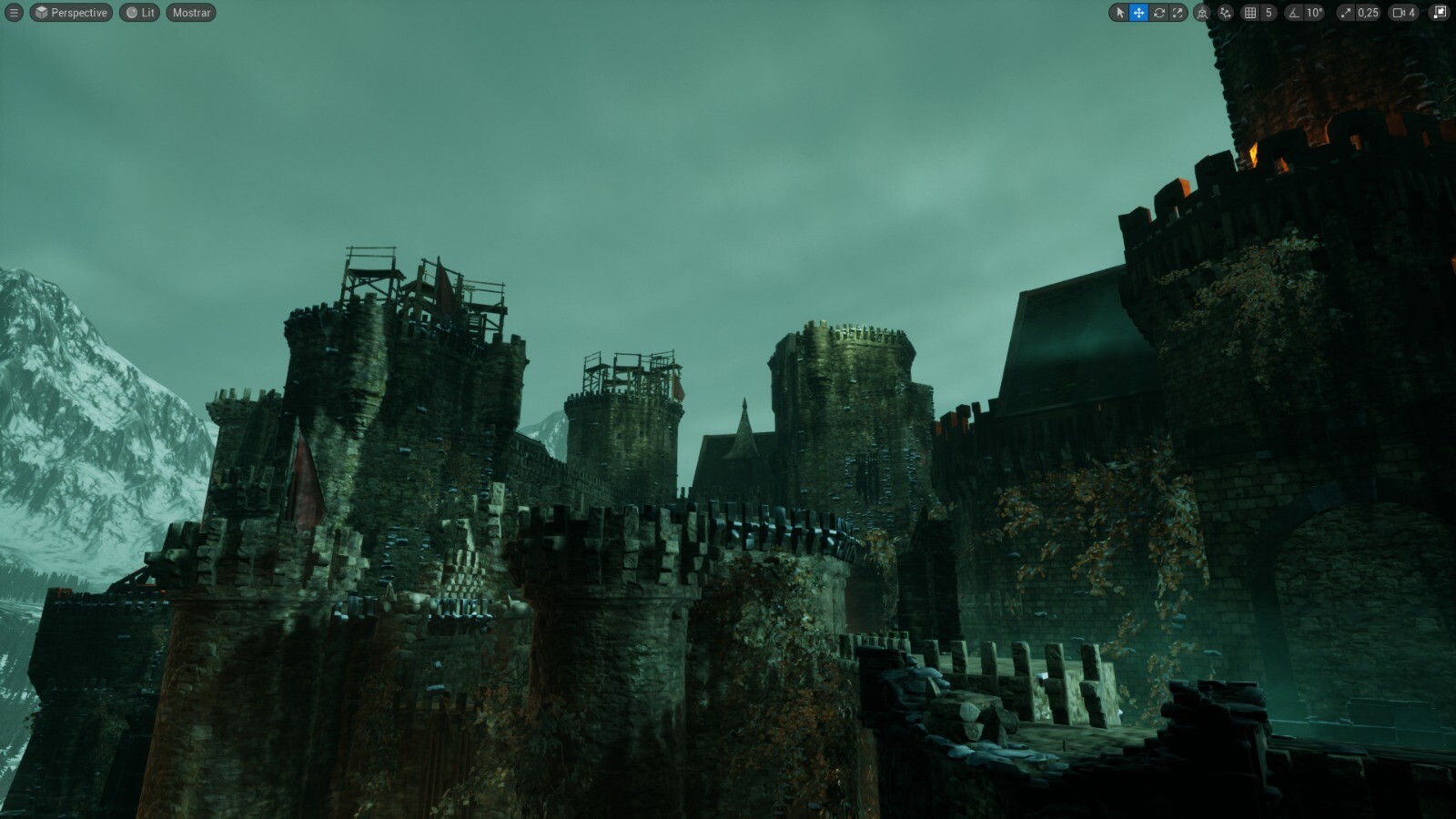 Daniel Granero - Medieval Horror Winter Castle