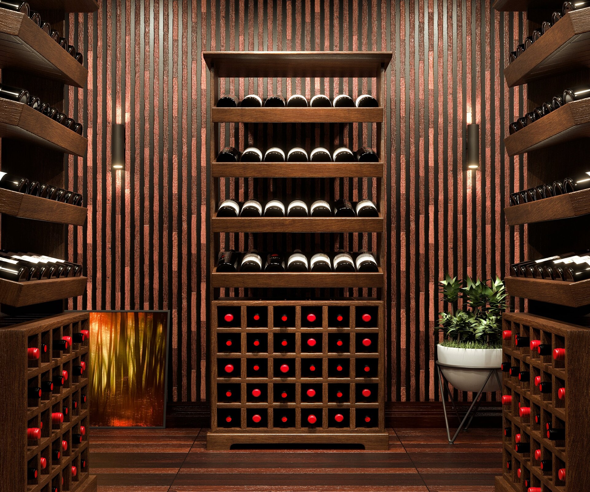 ArtStation - WINE RACK