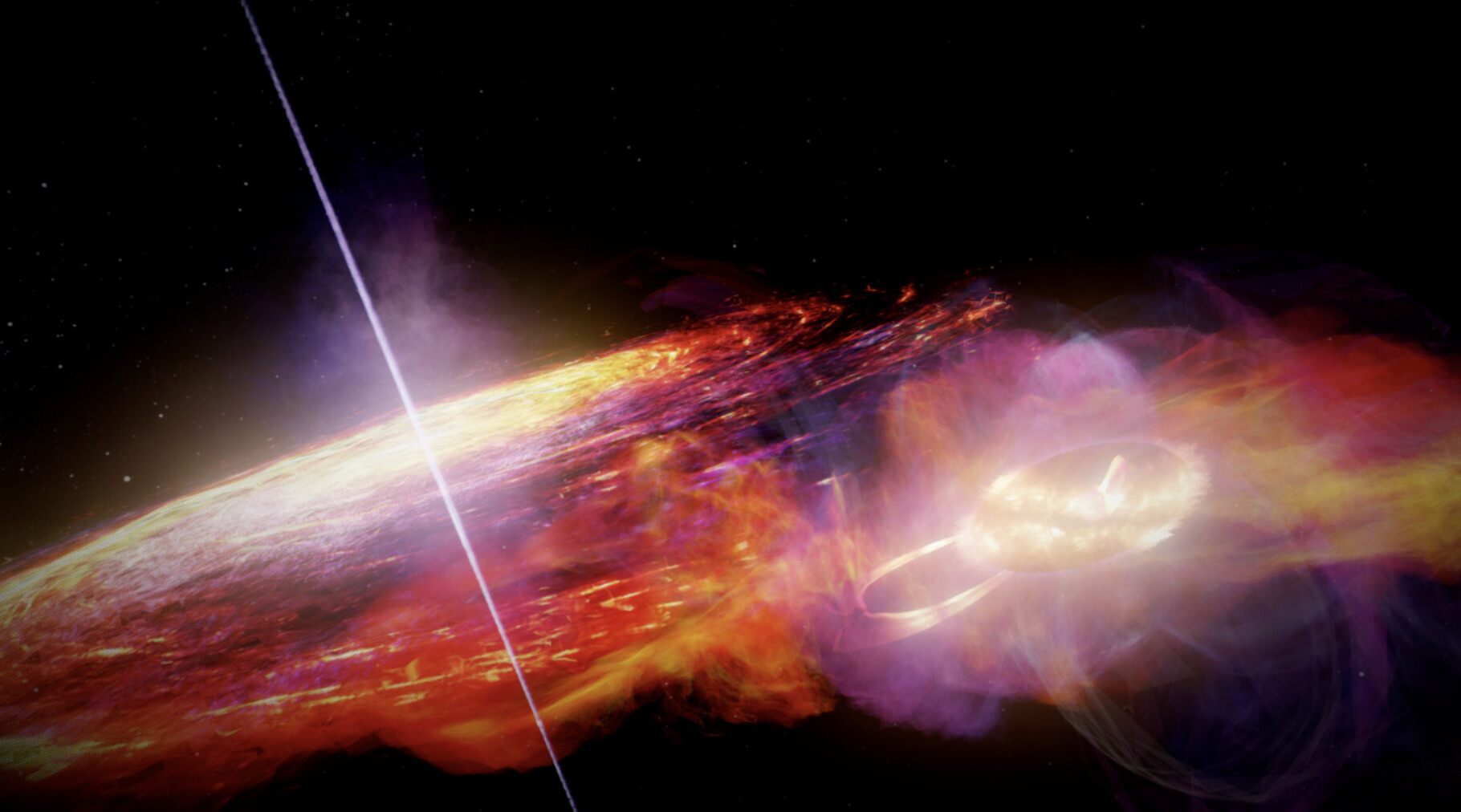 Salvatore Orlando - Black hole tidal disruption event (TDE)