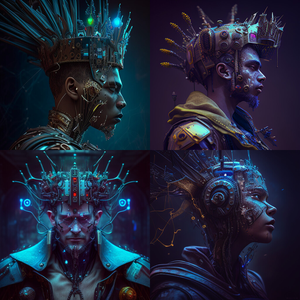 ArtStation - Futuristic king