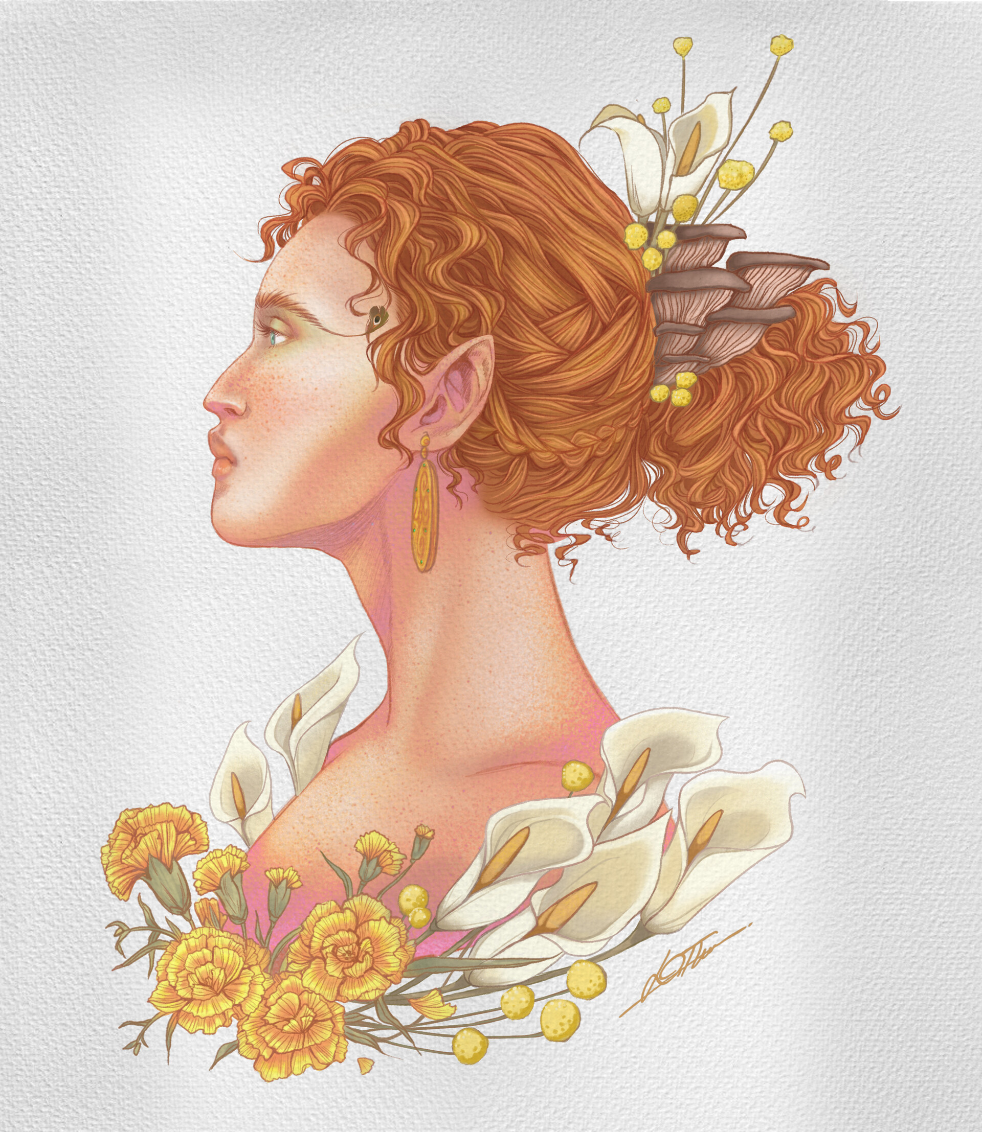 ArtStation - Elven maidens