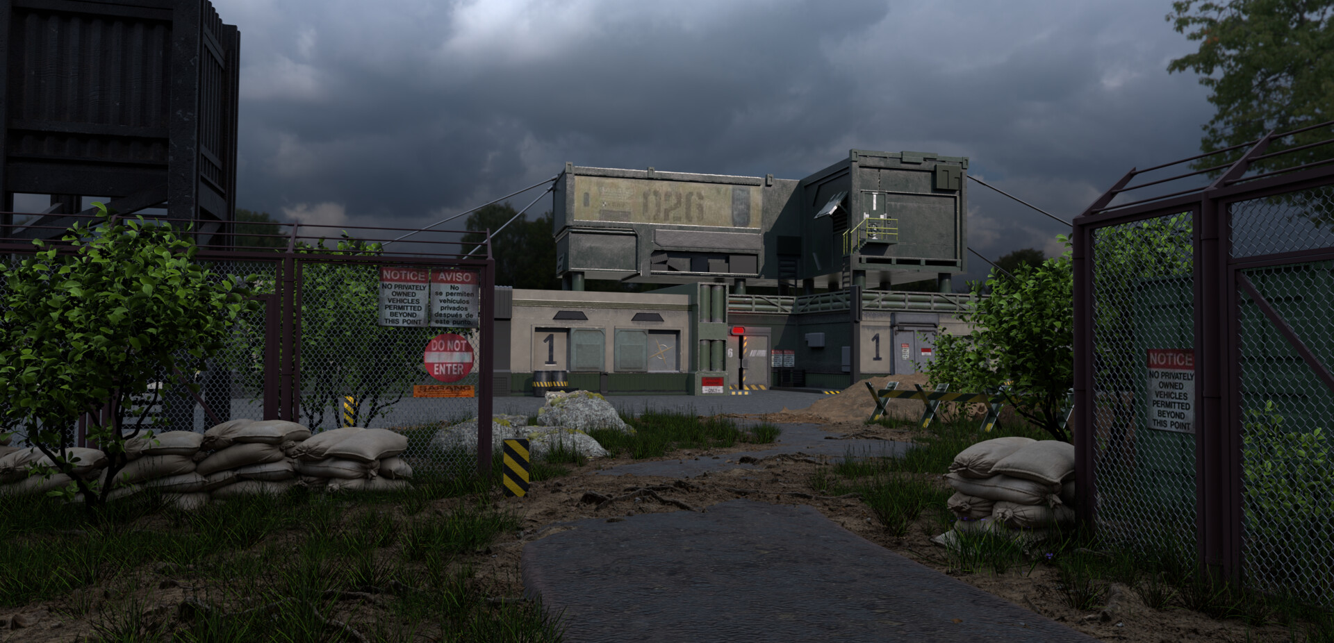 ArtStation - Quarantine Area