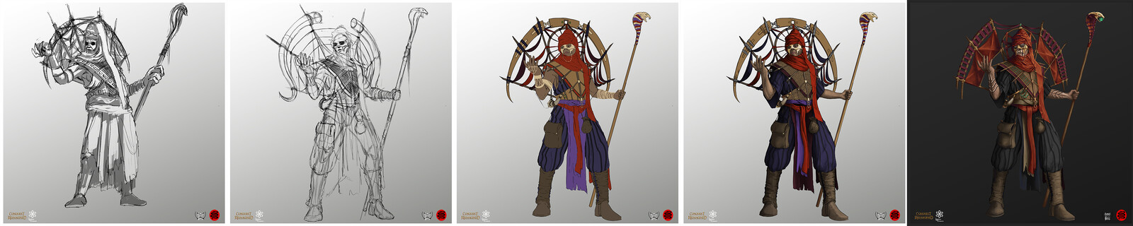 Daniel Perez - Haradrim Mage and Props - Lotr Conquest Reimagined