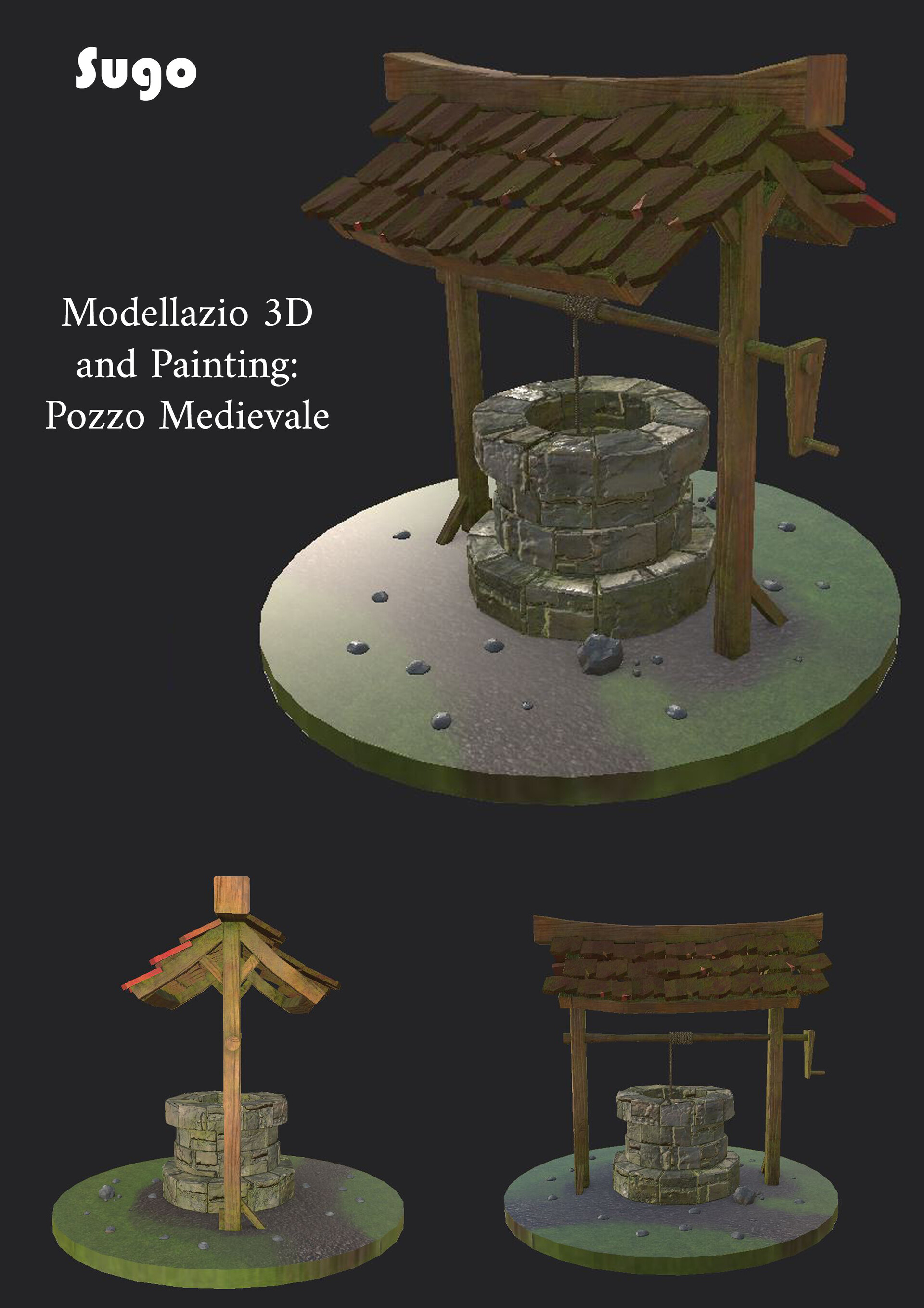 ArtStation - Pozzo Medievale 3D