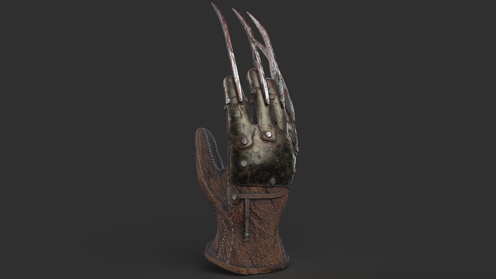 ArtStation - Freddy's razor-claw glove