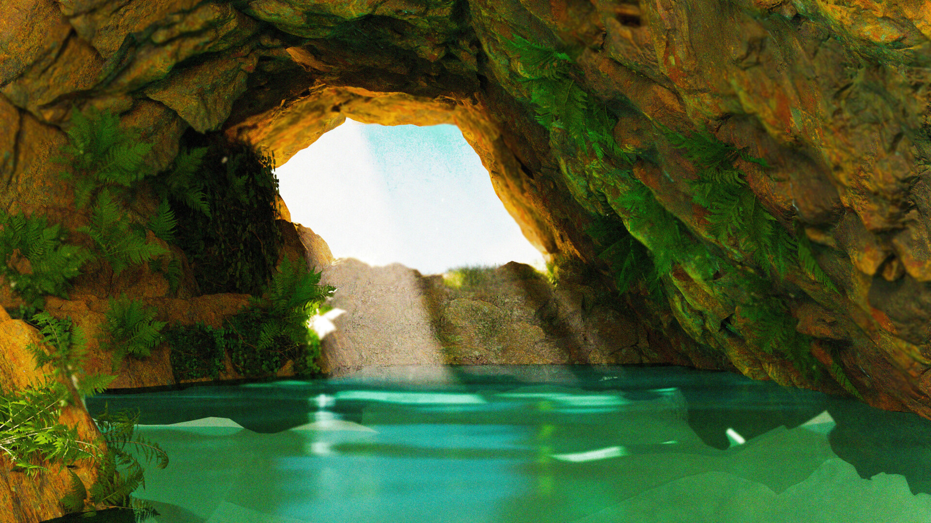 ArtStation - Tropical Cave