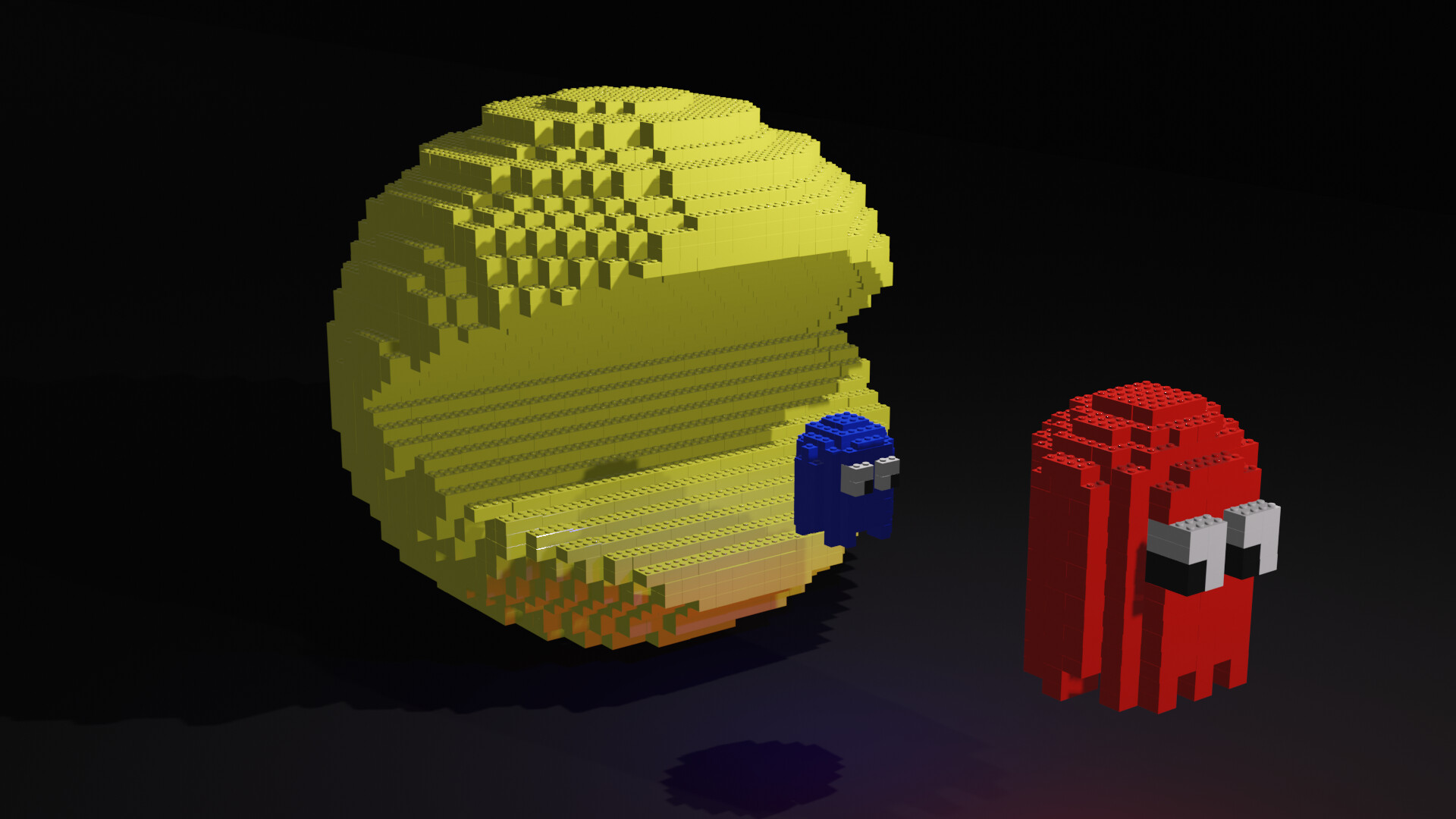ArtStation - LEGO - Pac-Man
