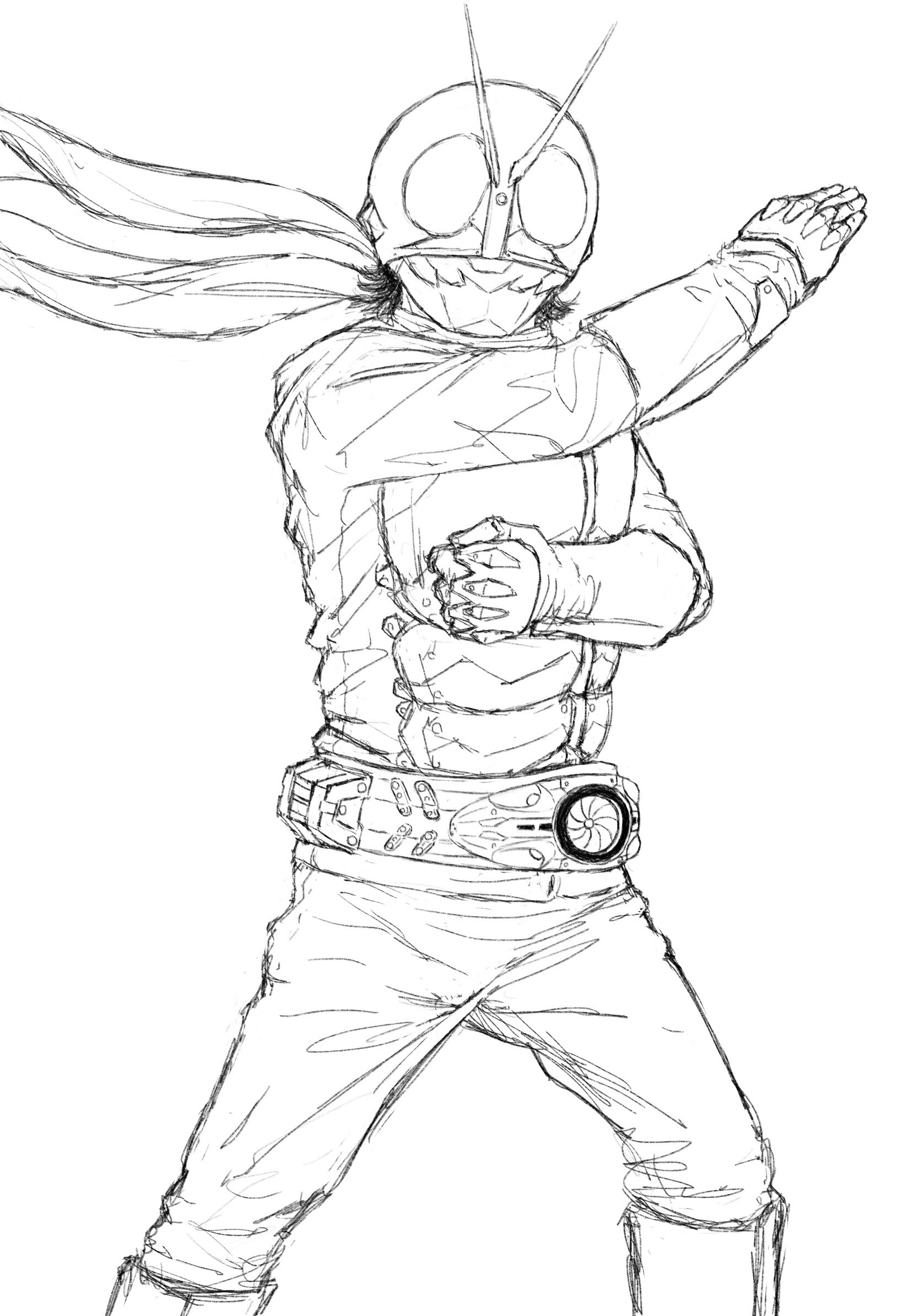 kamen rider coloring book