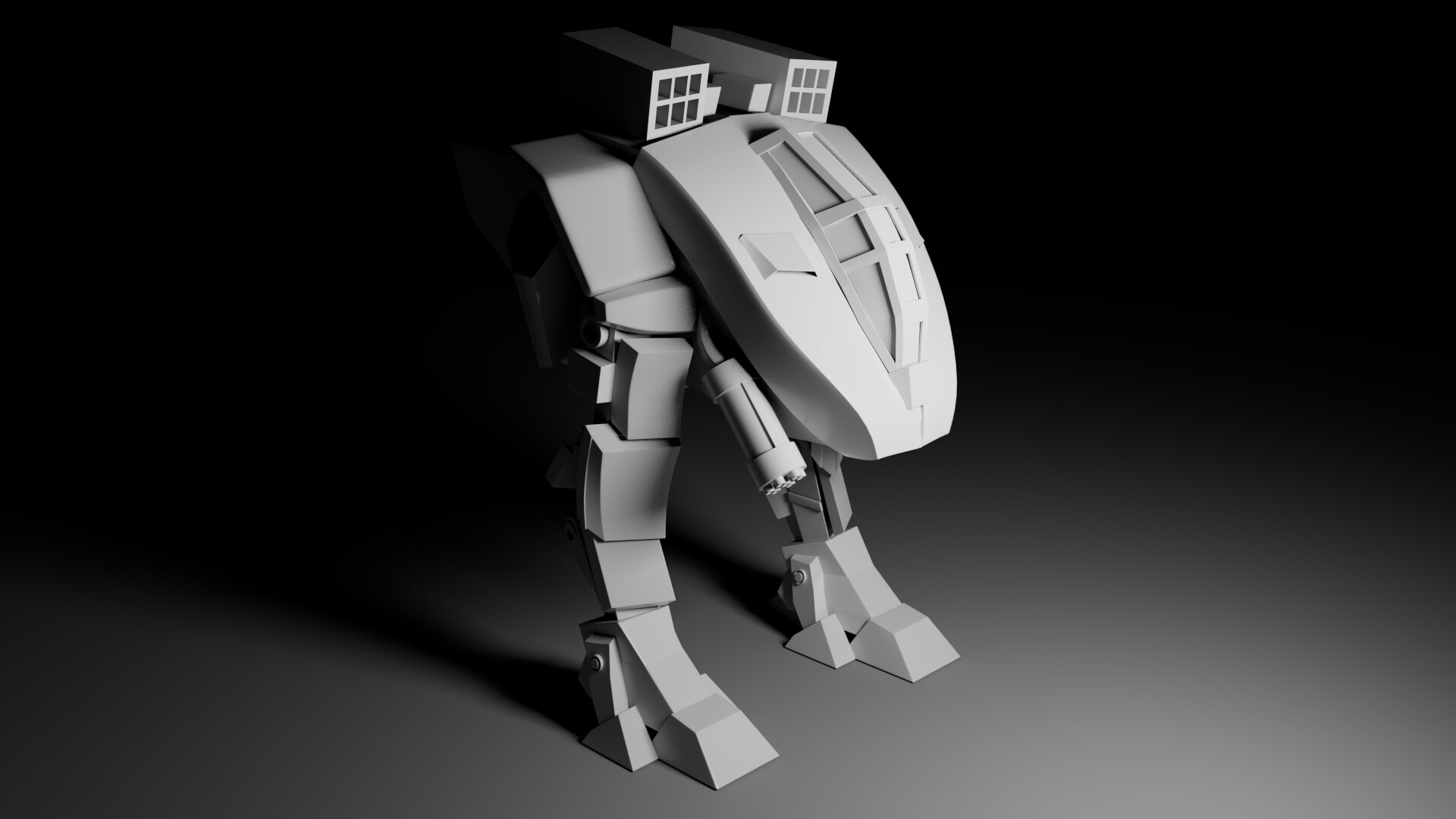 ArtStation - Mech and Carriage Models