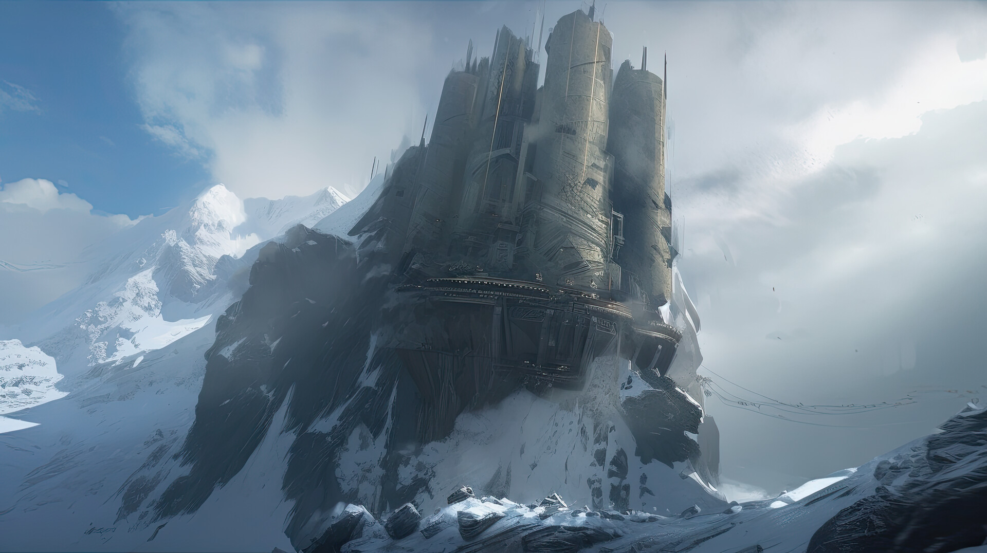 ArtStation - Ice Base
