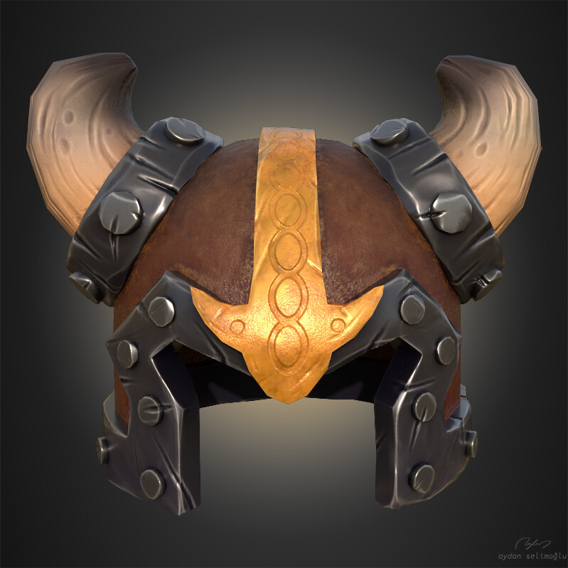 ArtStation - Viking Helmet
