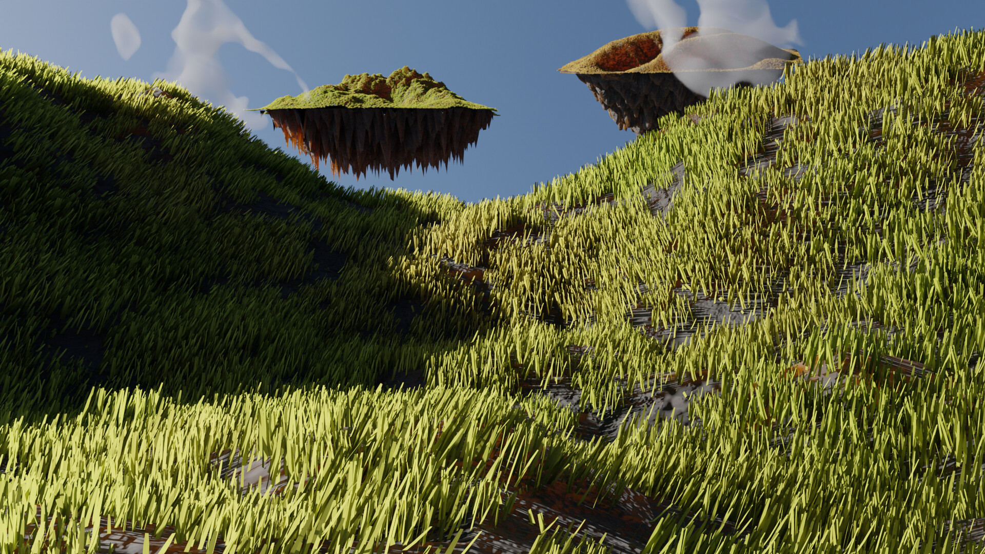 ArtStation - Simple Sky Island Environment