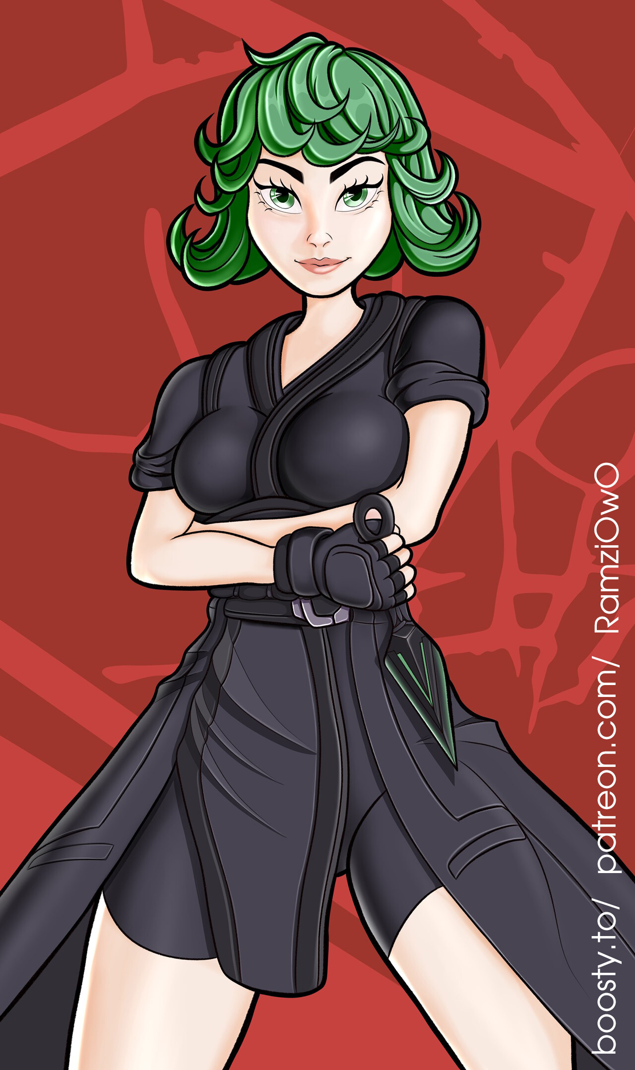 ArtStation - Kiriko x Tatsumaki