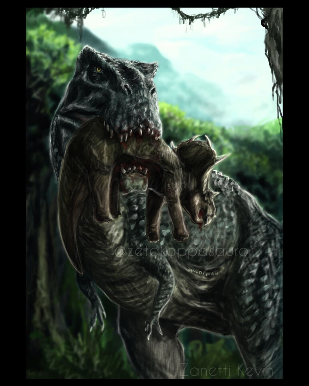 Vastatosaurus Rex Vs Spinosaurus Vastatosaurus Rex Vs Spinosaurus