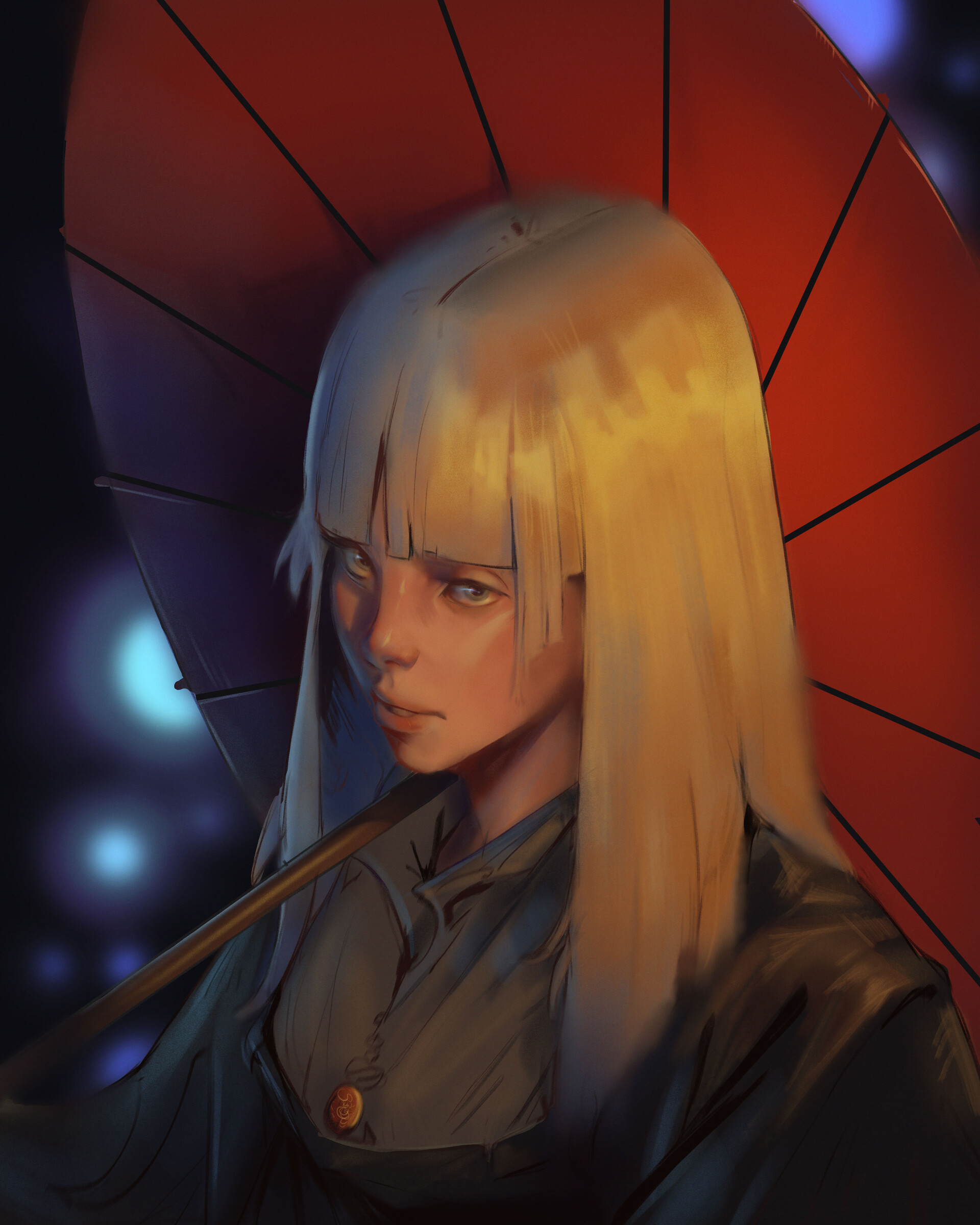 ArtStation - Night-time stroll