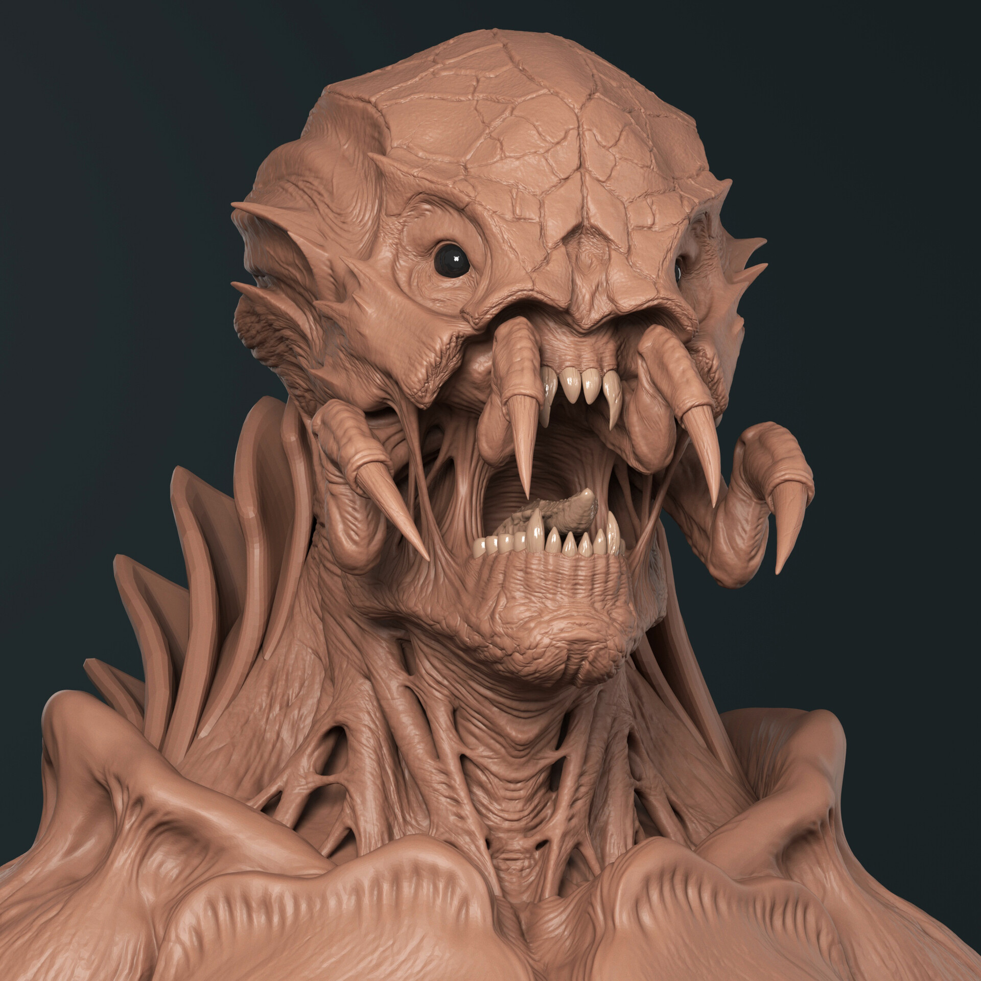 ArtStation - Creature- Insect Monster (W.I.P)