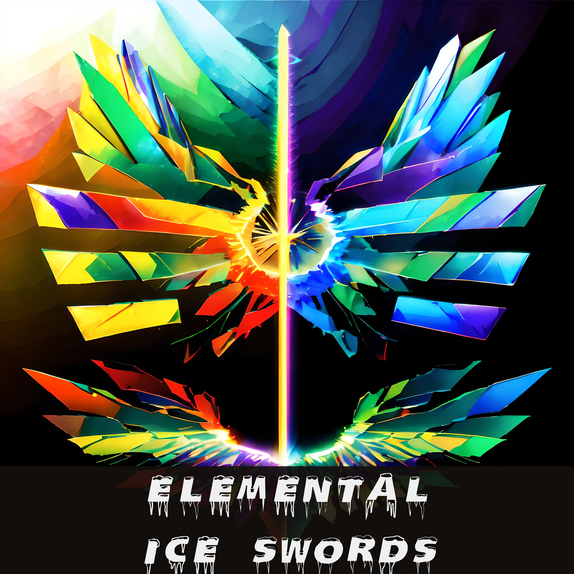 ArtStation - Frozen Gems: 139 Elemental Ice Swords for the Ultimate ...