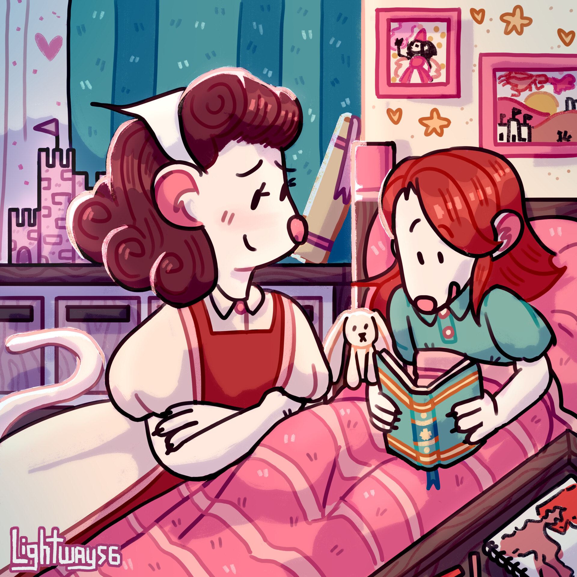 ArtStation - Midnight mouse fairytales