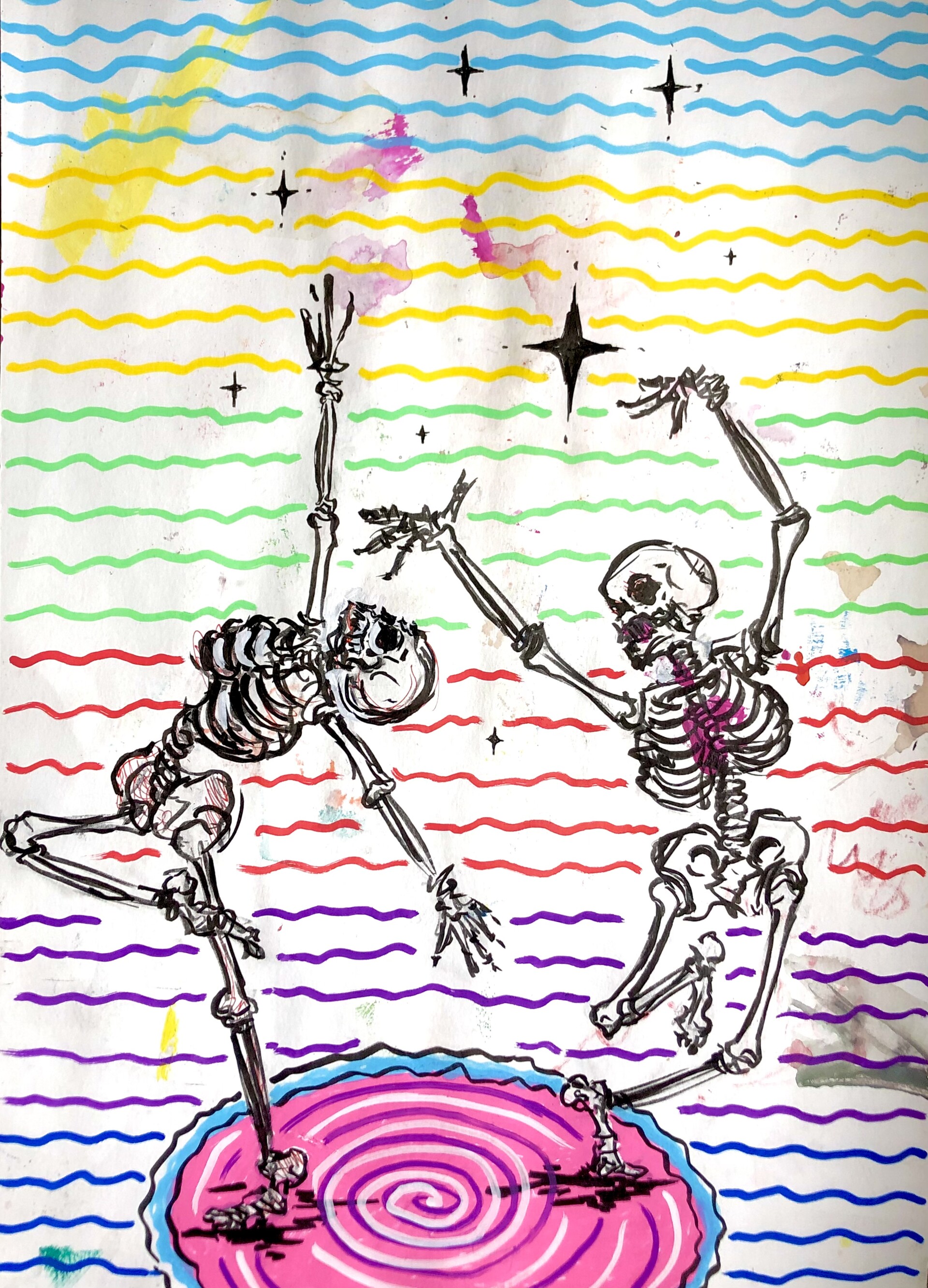 ArtStation - Dance floor trippy