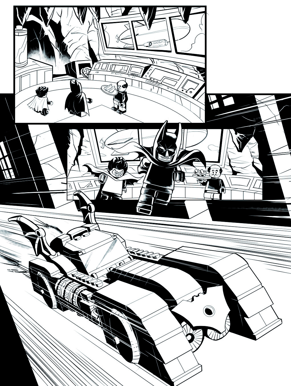 coloring pages batmobile