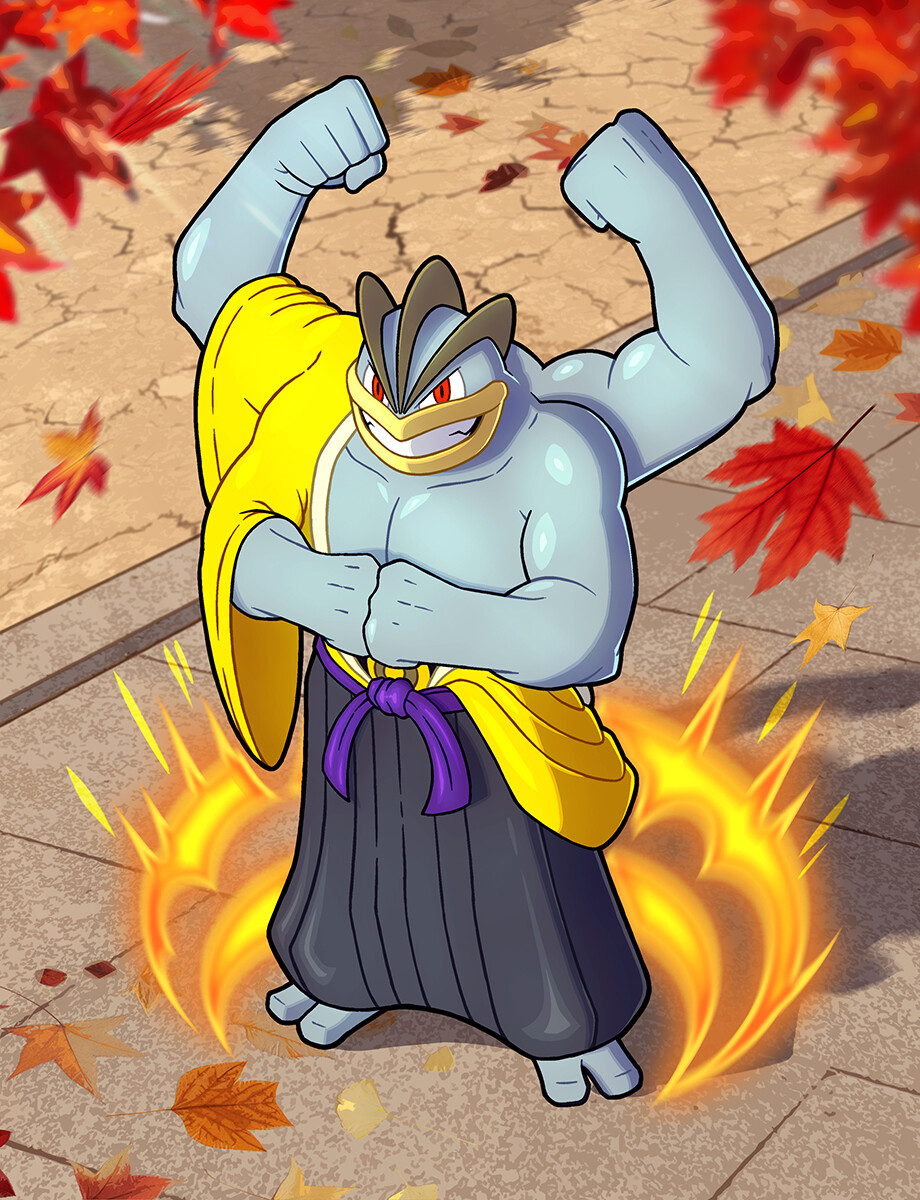 Machamp Pokemon Unite Skin by Pablo Muñoz : r/ImaginaryKanto