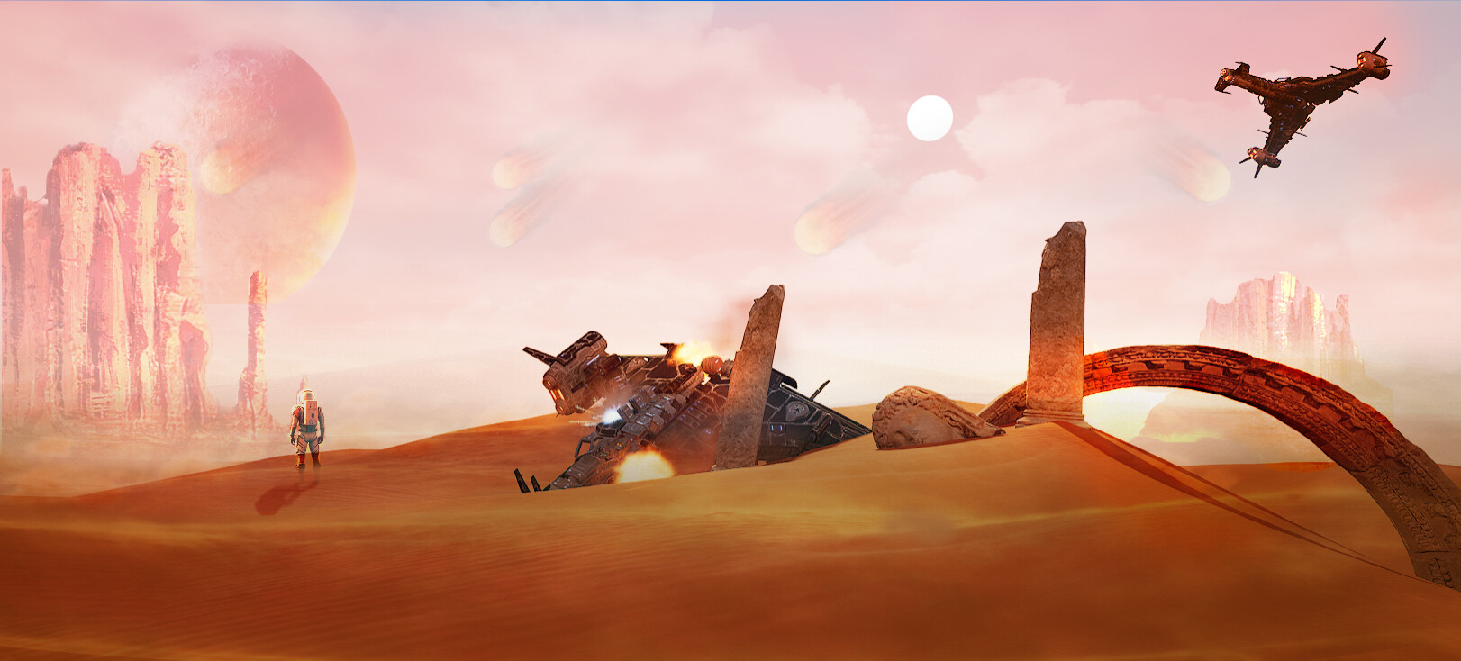 ArtStation - Space Fight