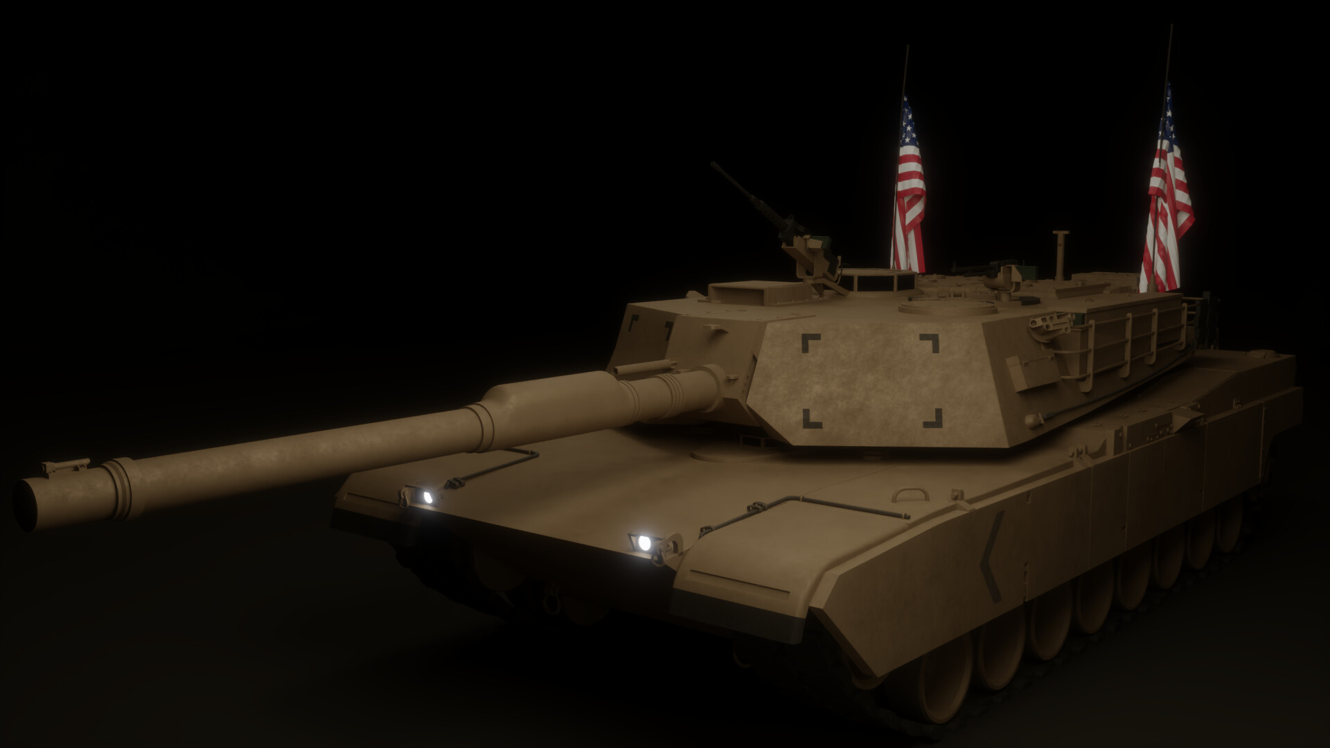 ArtStation - M1A1 ABRAMS