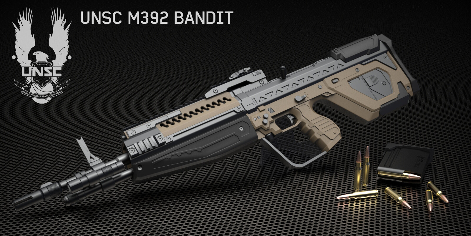ArtStation - UNSC M392 Bandit