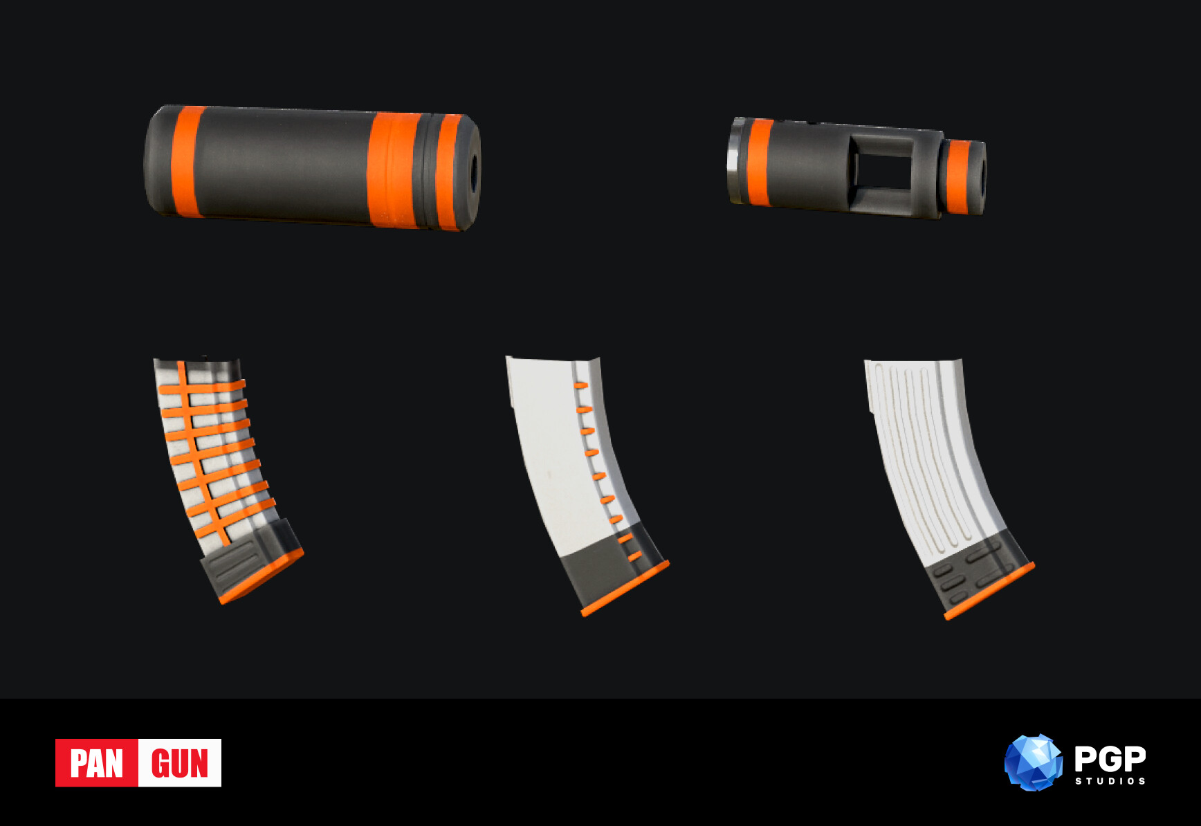 Pan Global Publishing Studios - Mobile Game 3D Weapon