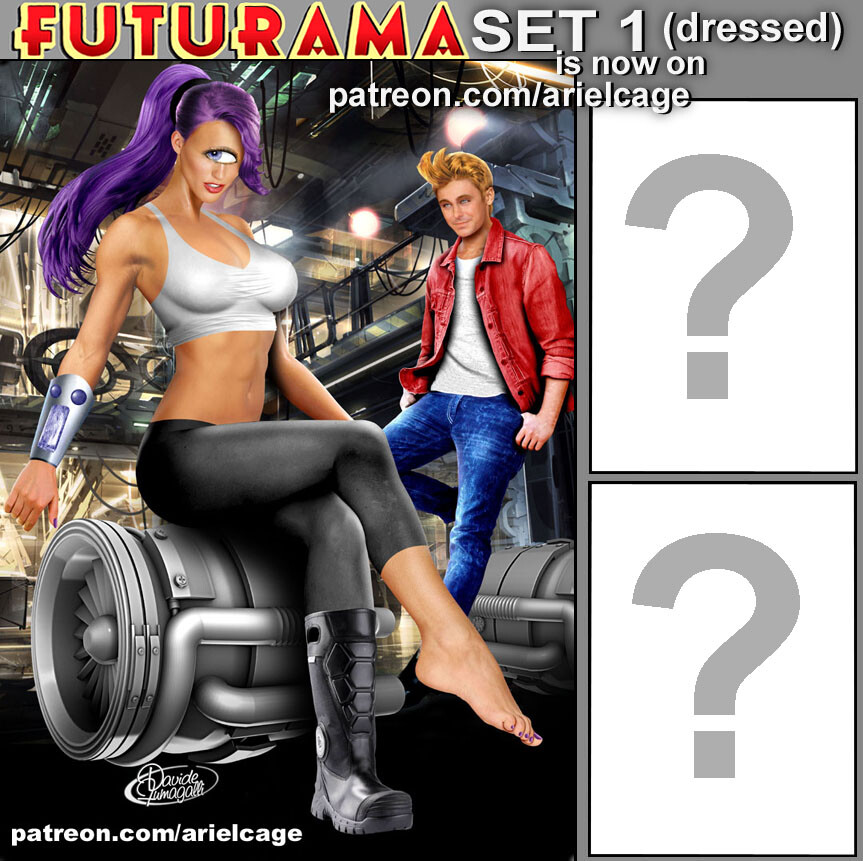 ArtStation - futurama set dressed variants