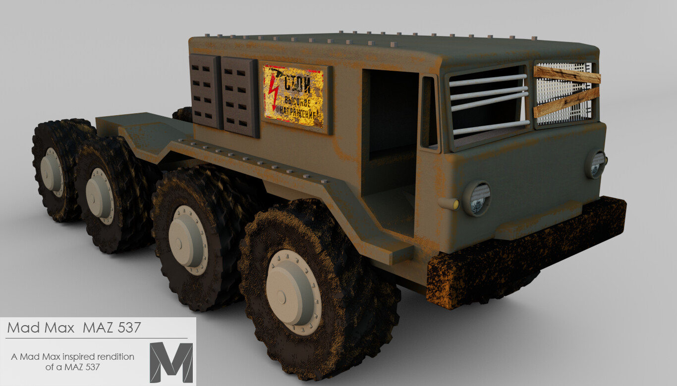 ArtStation - MAZ 537