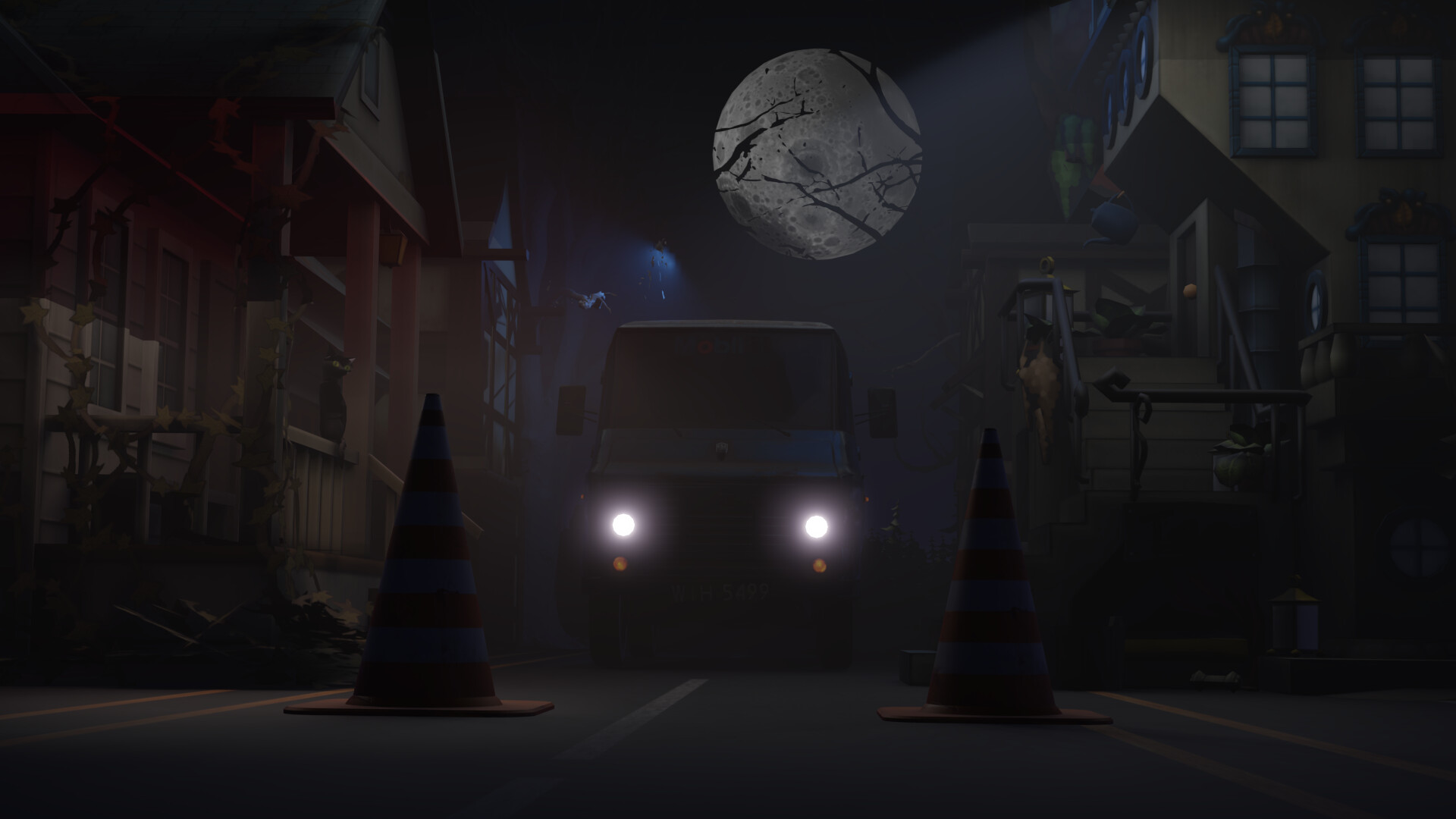 ArtStation - 3d horror game Environment