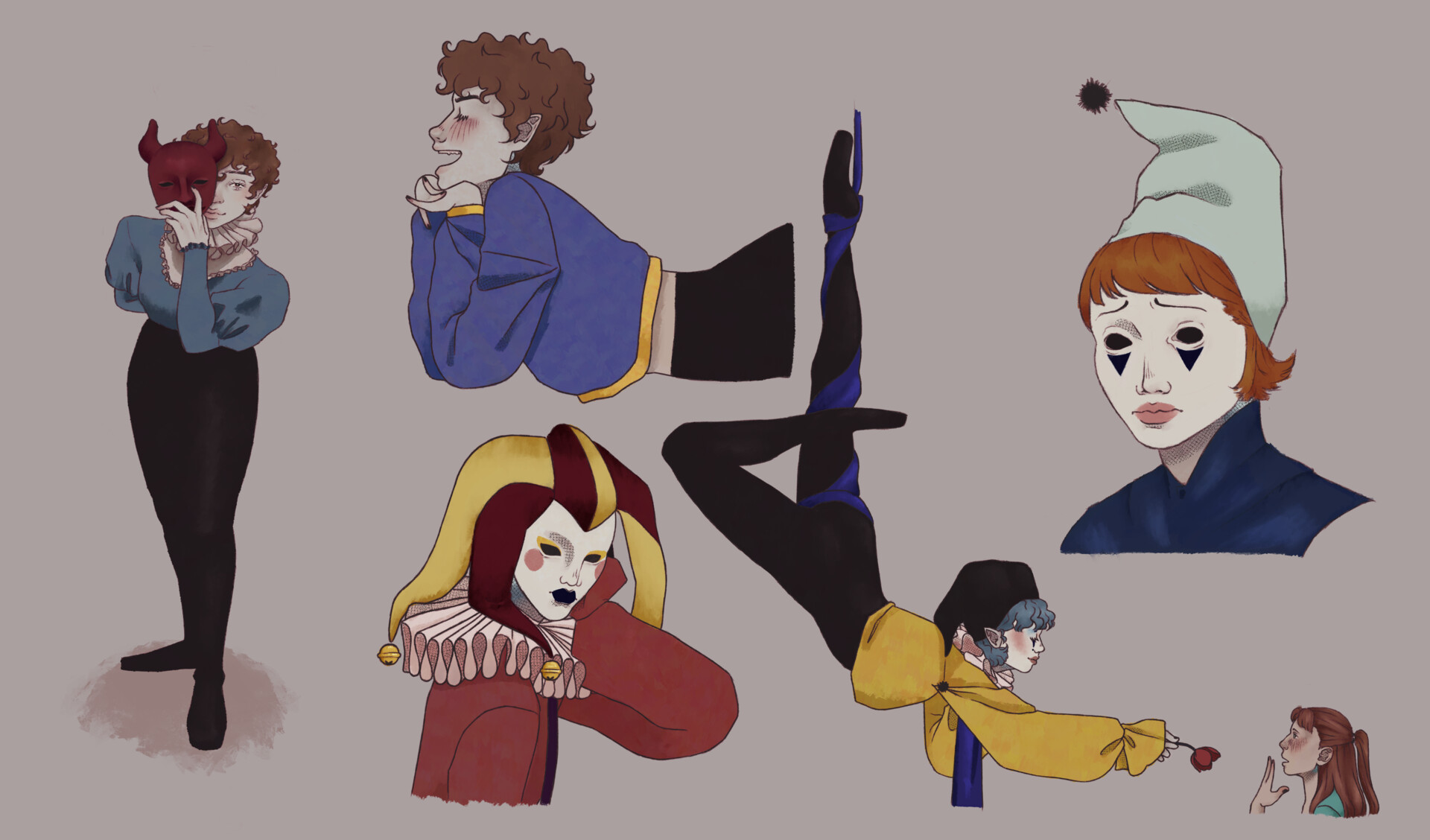 ArtStation - Clown/Jester