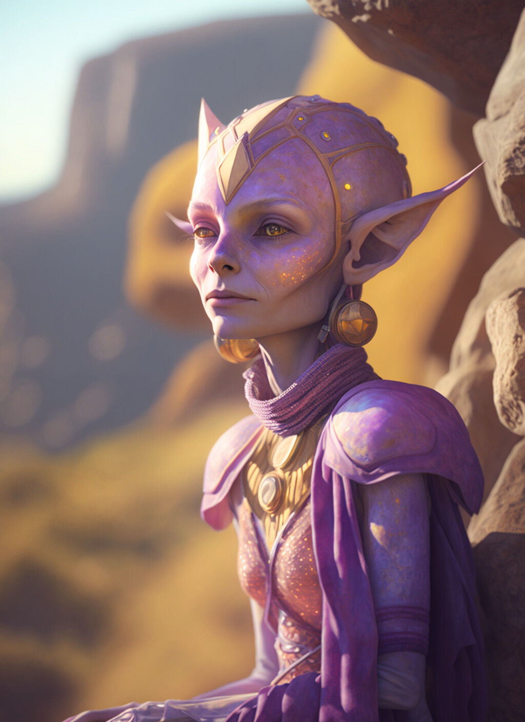 ArtStation - Alien Princess