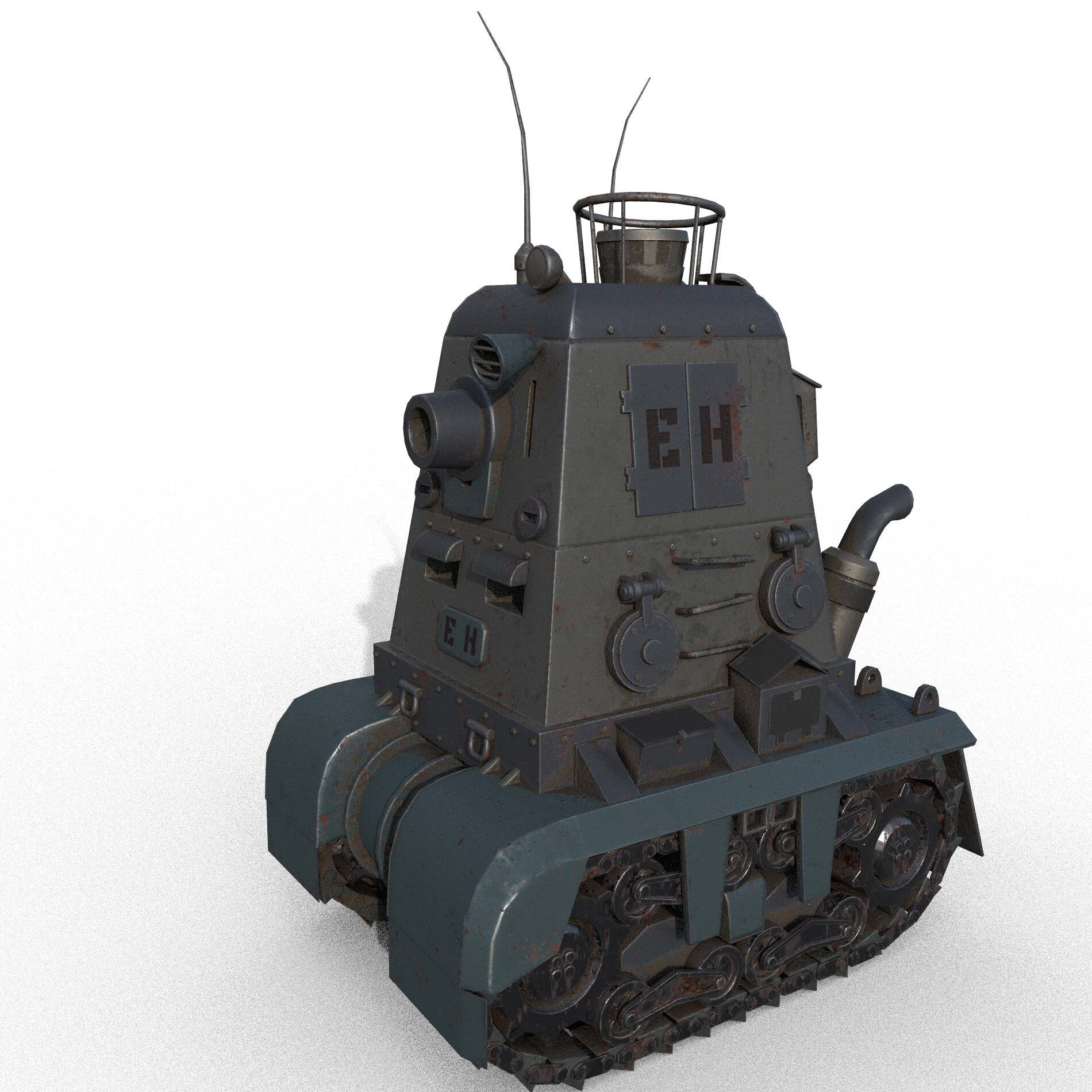 ArtStation - Metal Slug Tank