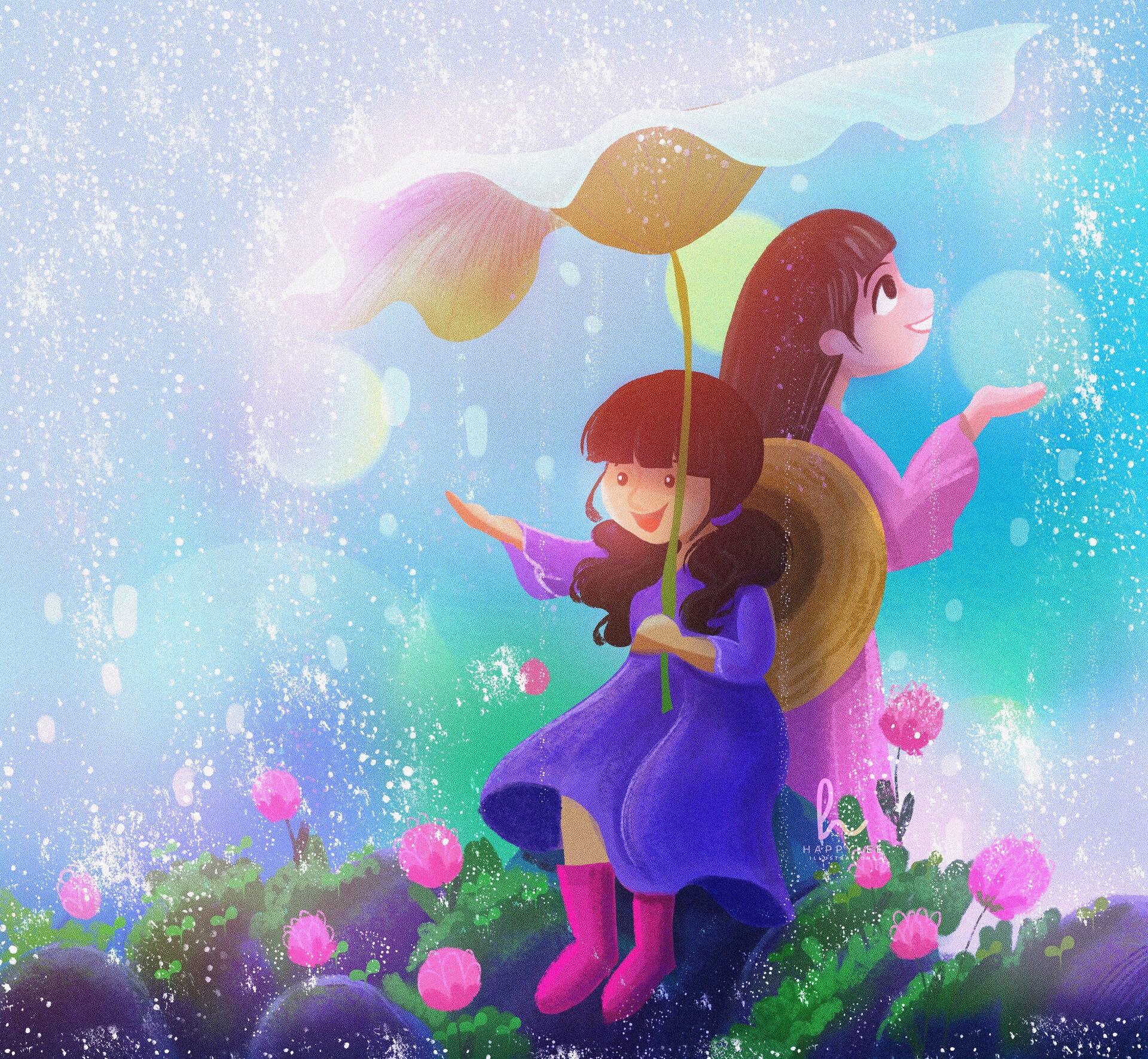 ArtStation - Magic in the Rain