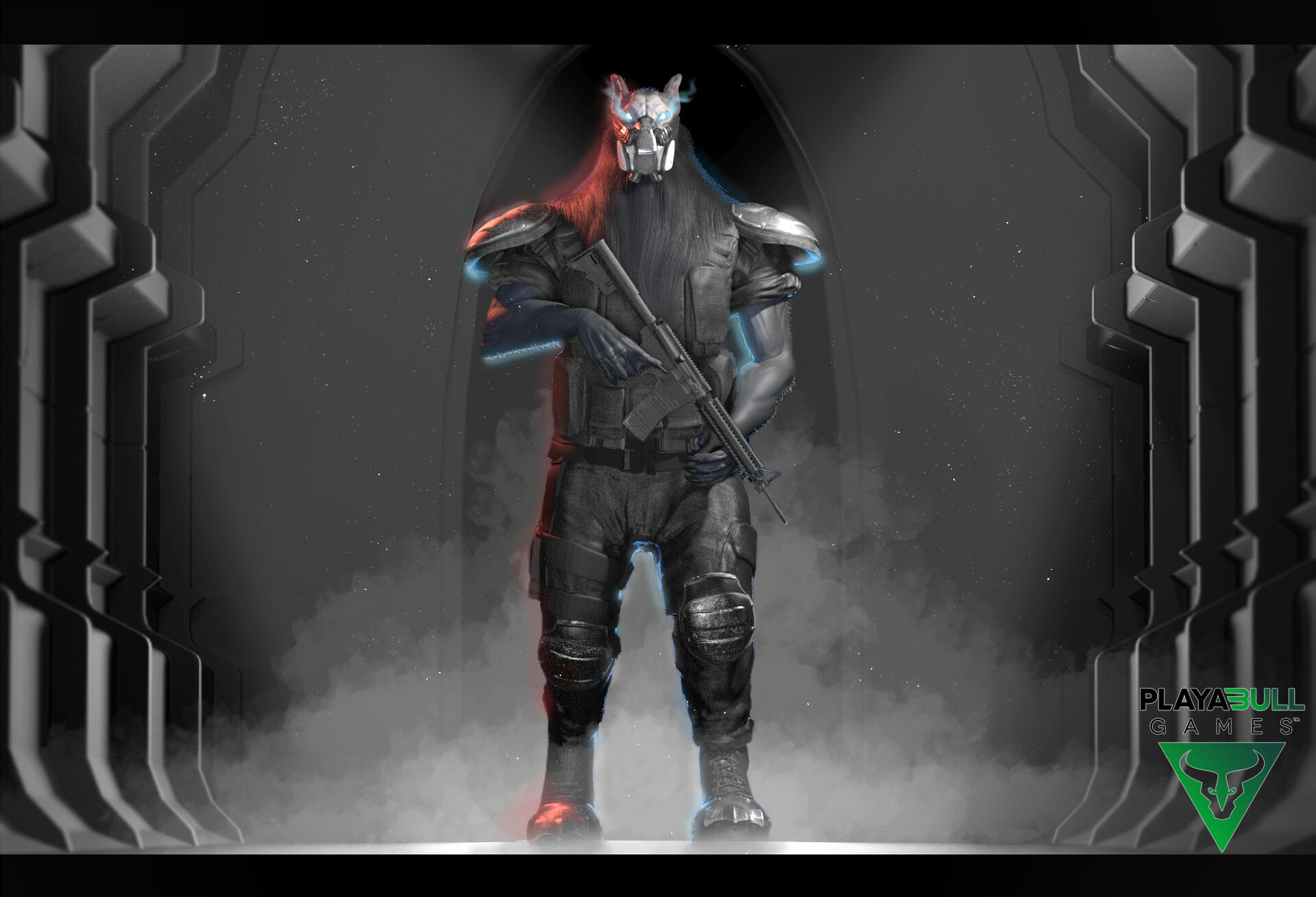 ch sh - Dogs of War Hybrid Humanoid dog