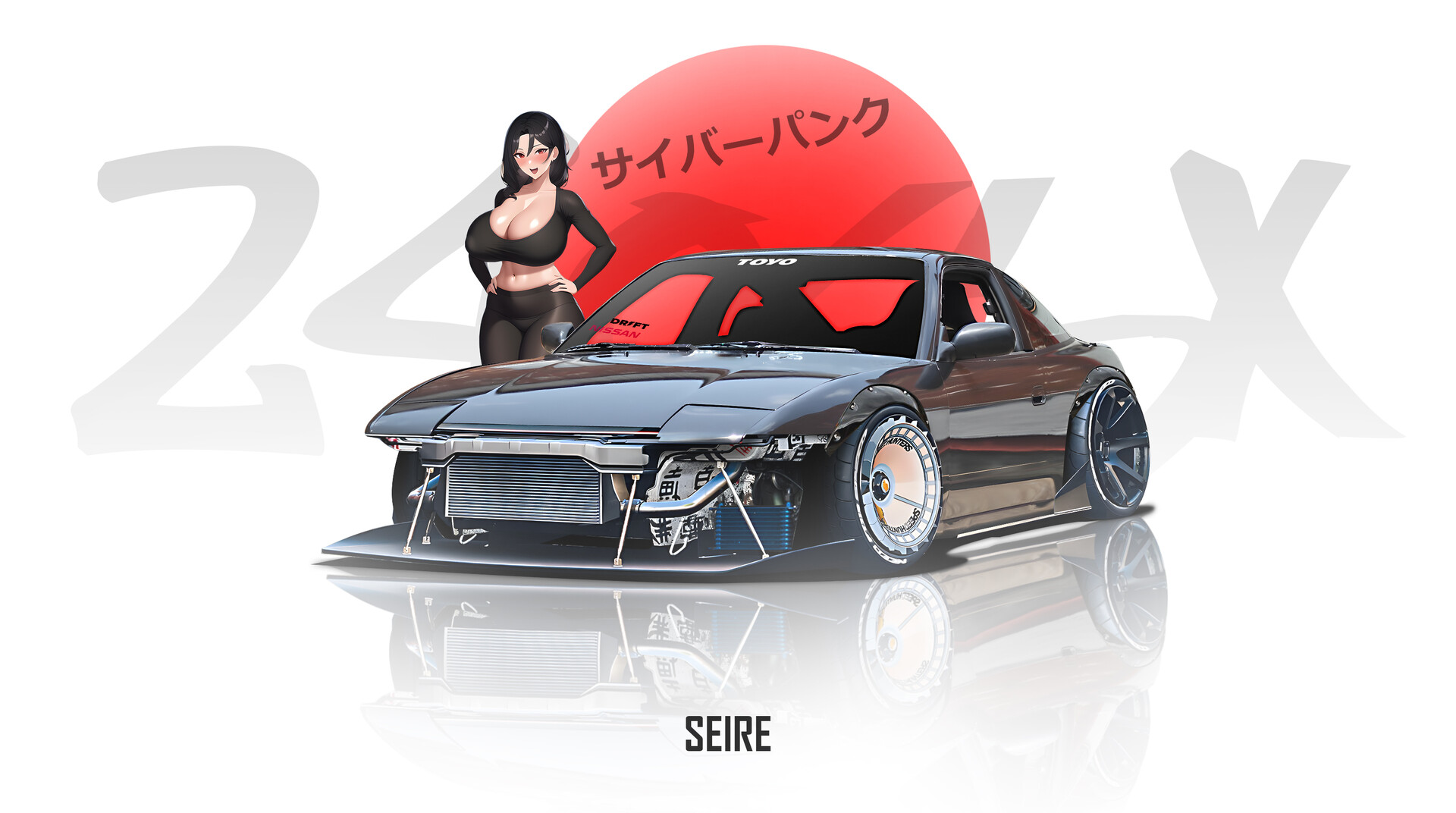 ArtStation - Nissan 240sx