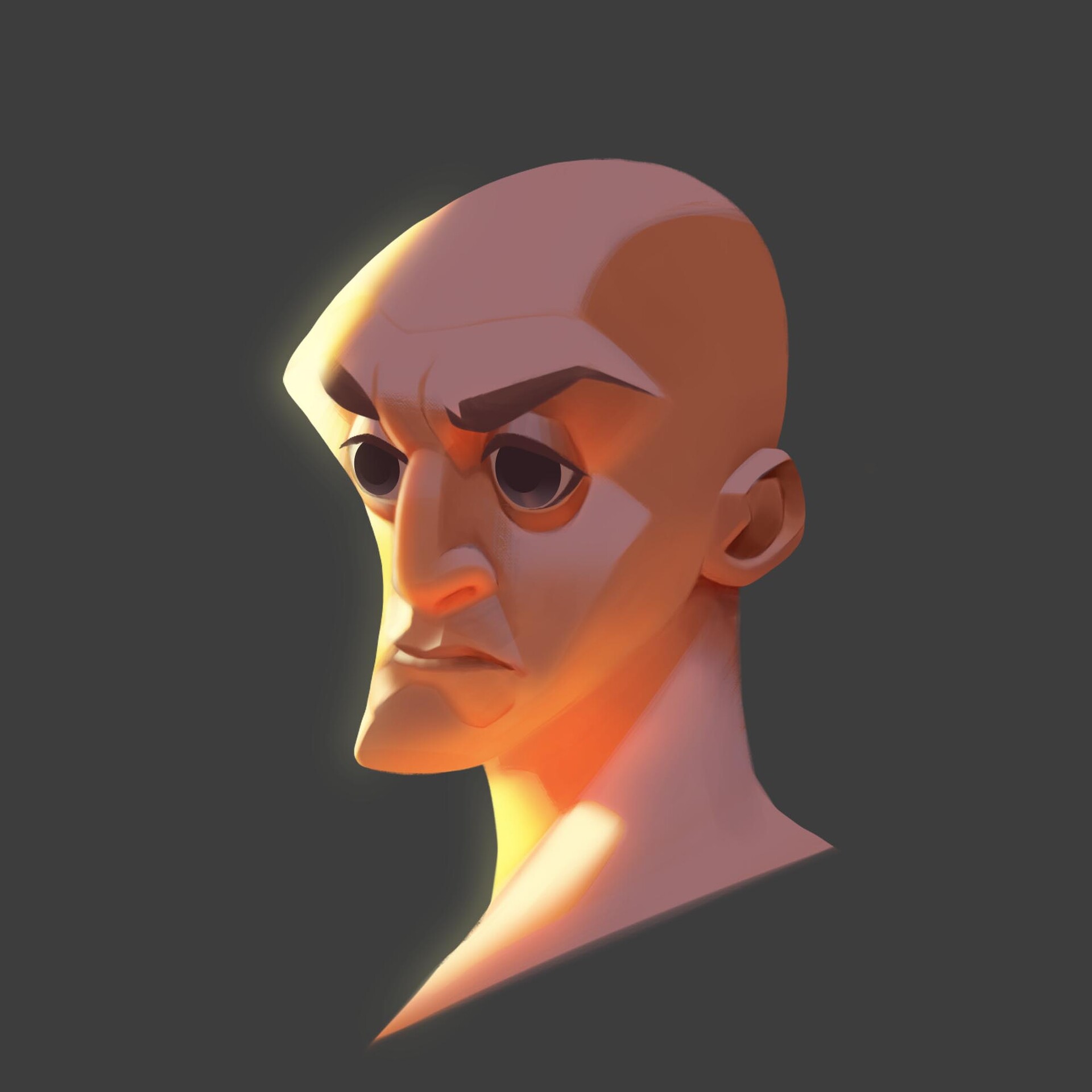 ArtStation - Portrait Lighting Study