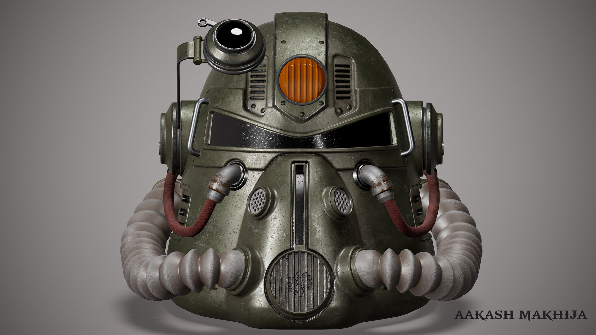 Aakash Makhija - t51b fallout 76 helmet
