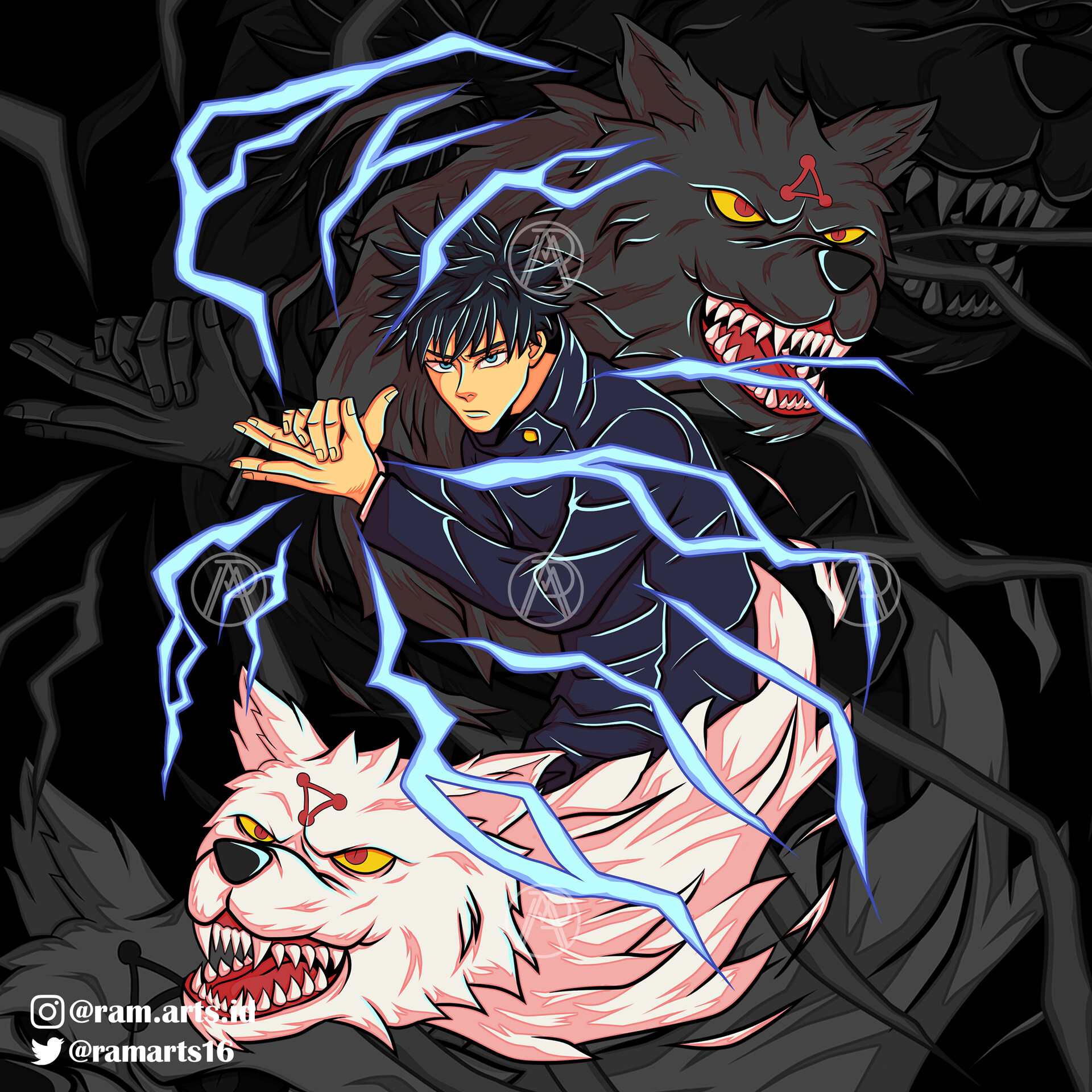 ArtStation - Megumi Fushiguro