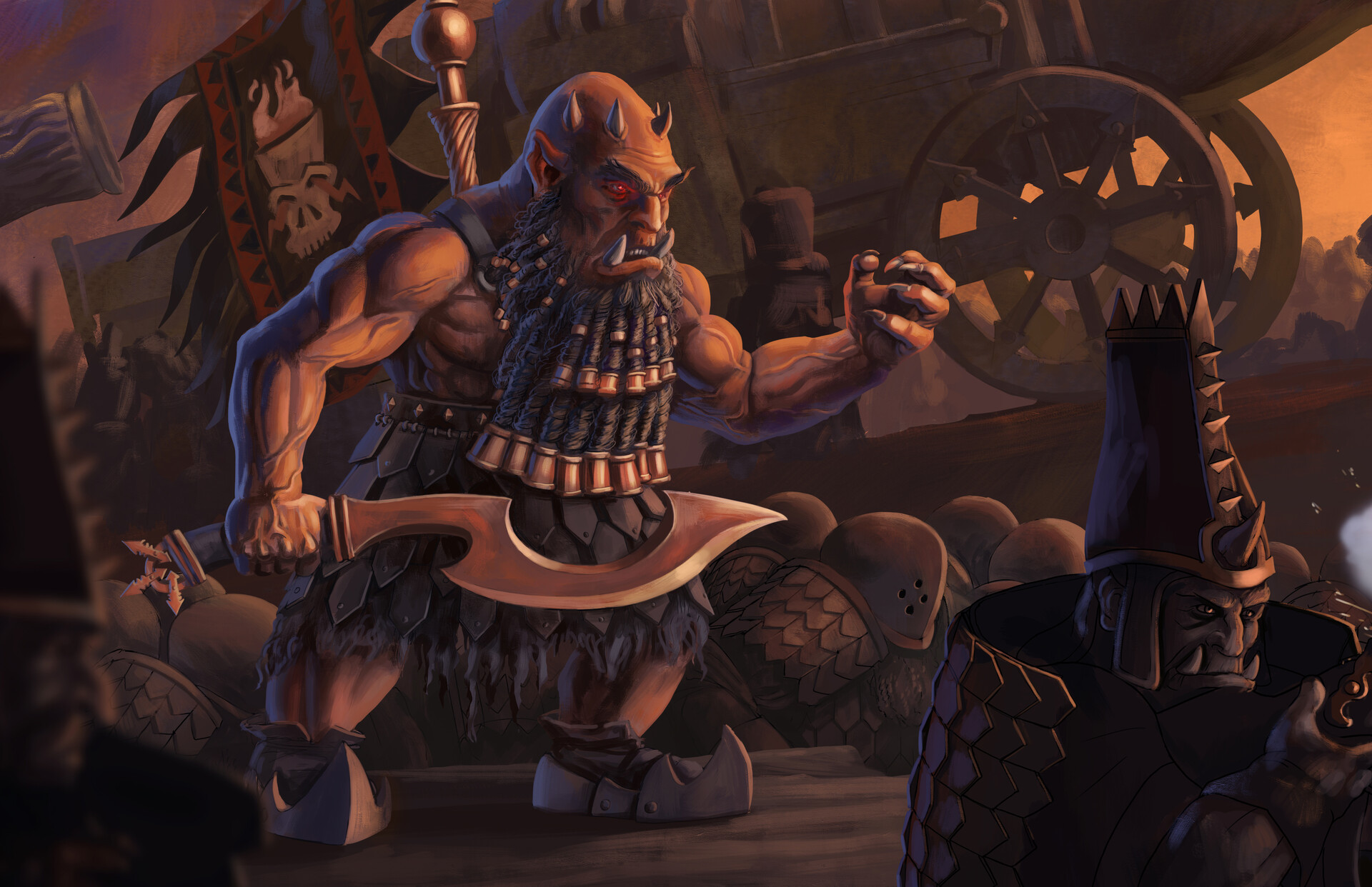 warhammer dwarf artwork