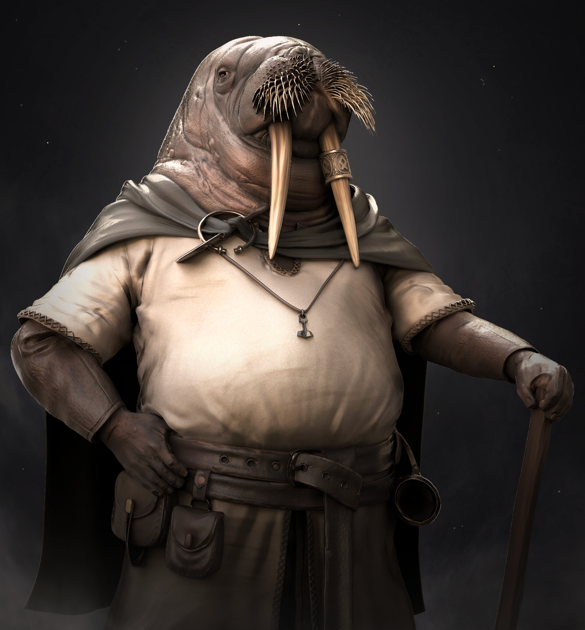 ArtStation - The Walrus Viking