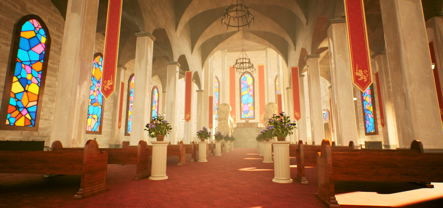 ArtStation - Assignment 2 - Church Interior