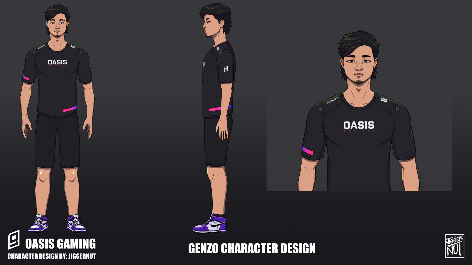 Jiggernut - LIMITLESS : OASIS STREAMERS and PRO PLAYERS CHARACTER DESIGN