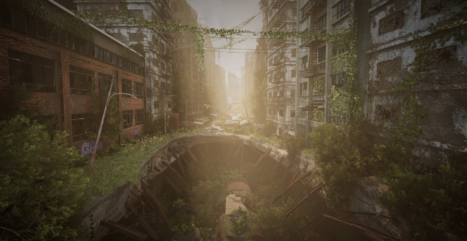 Wing fox - Post Apocalyptic 3D Environment in Unreal Engine 5