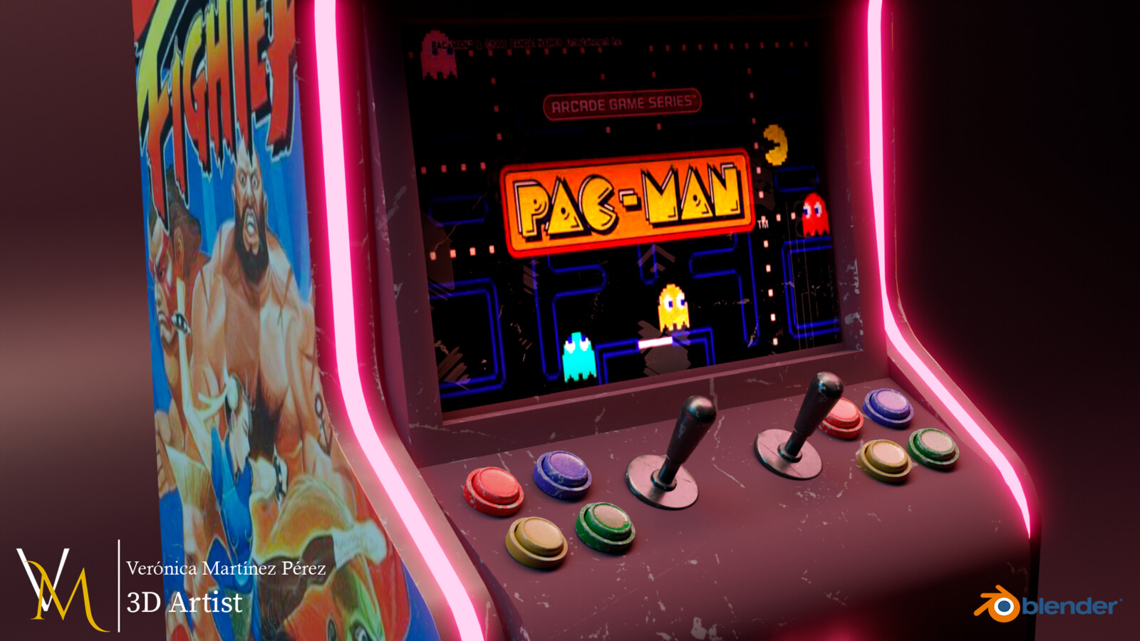 Verónica Martínez Pérez - Arcade Machine