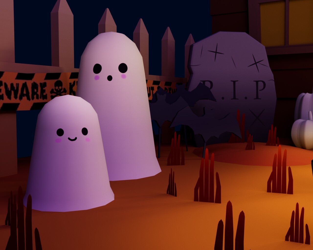 Anna Constable - Stylised Halloween Diorama