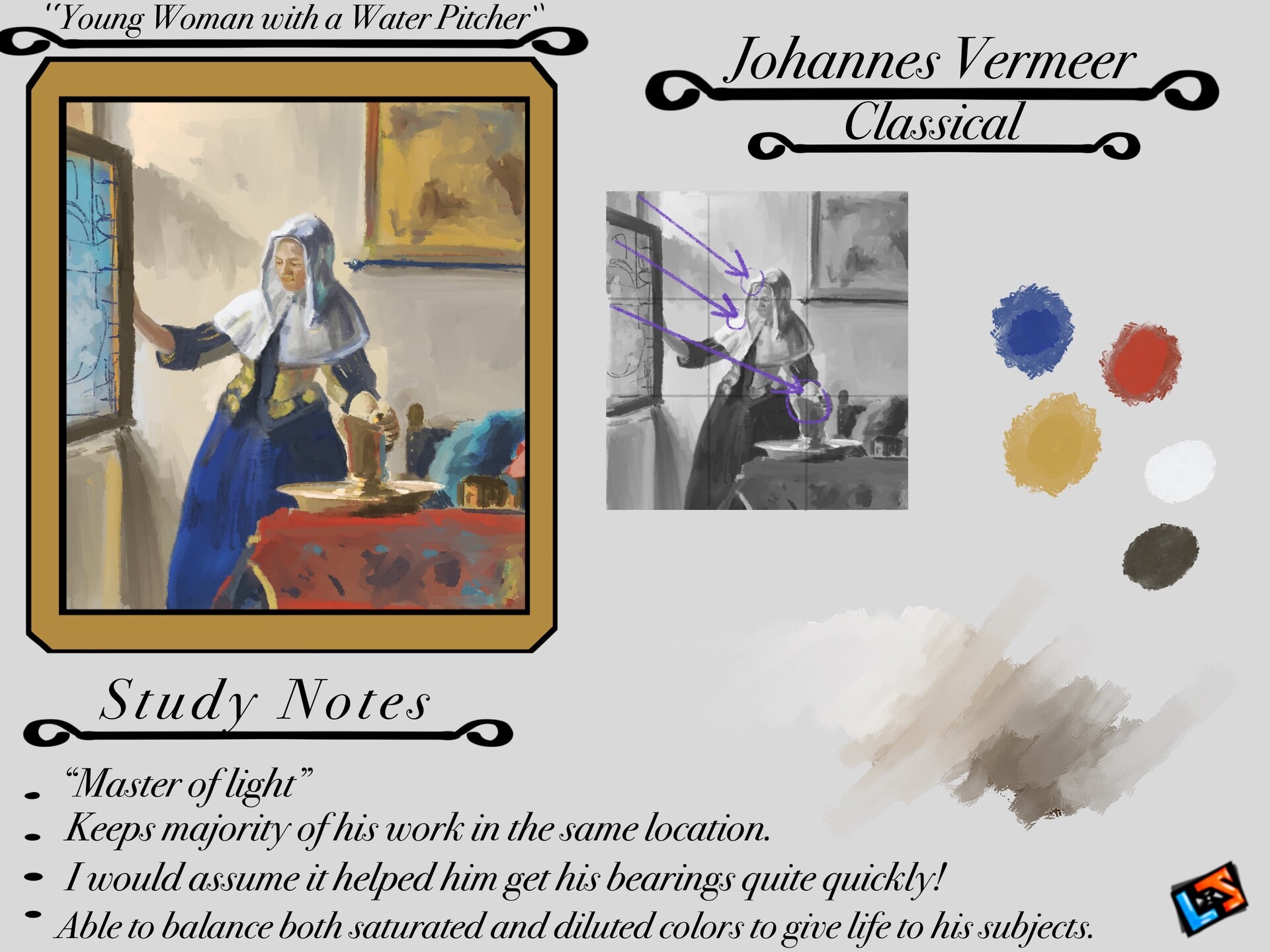 ArtStation - Johannes Vermeer Classical #1