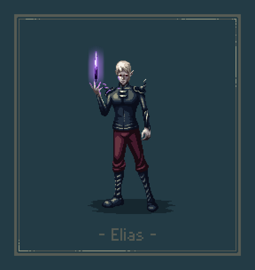 ArtStation - Elias, the main character of Kingdom Shell